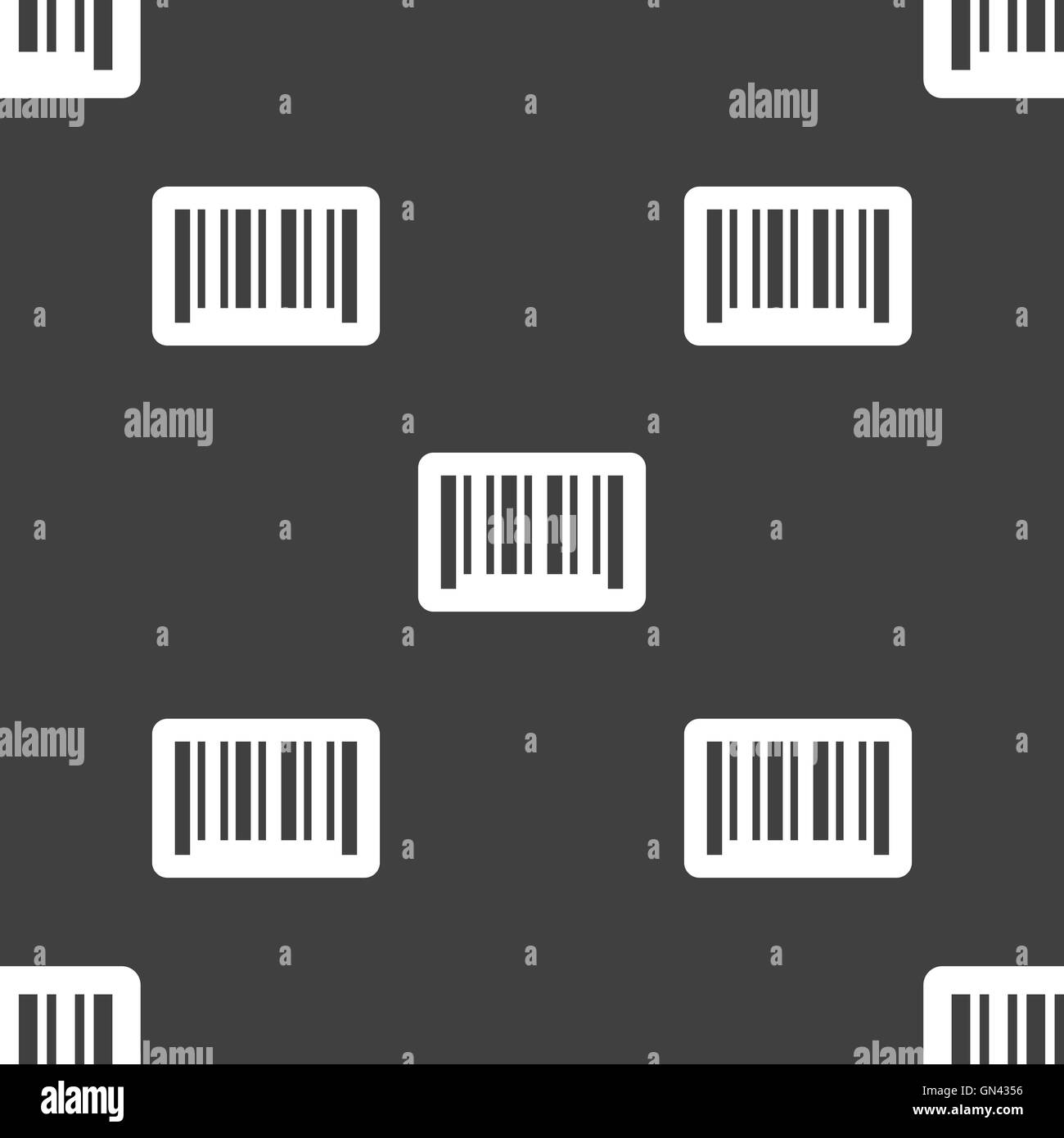 Barcode scanning sign symbol Black and White Stock Photos & Images - Alamy