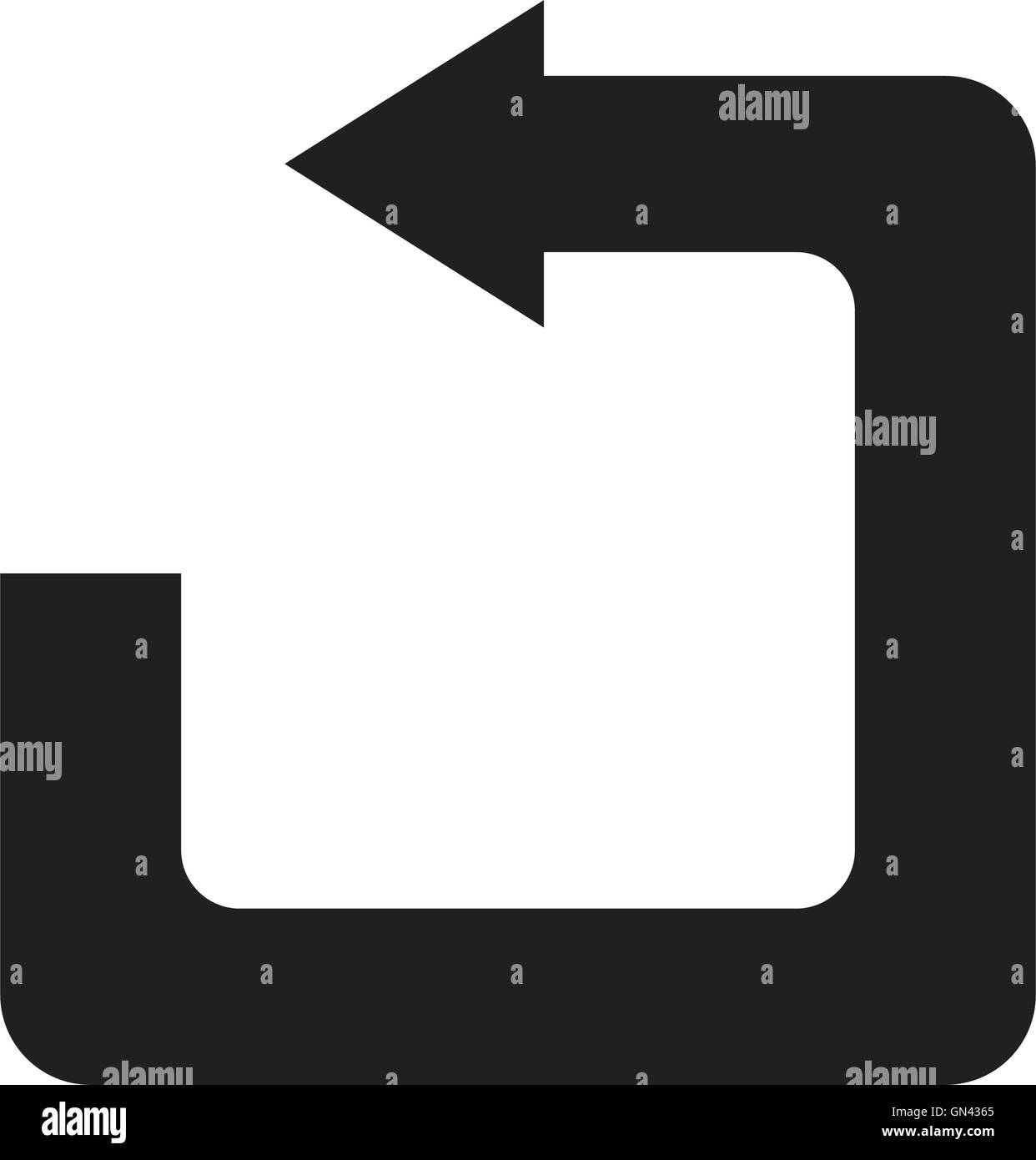 Go and back Stock Vector Images - Alamy