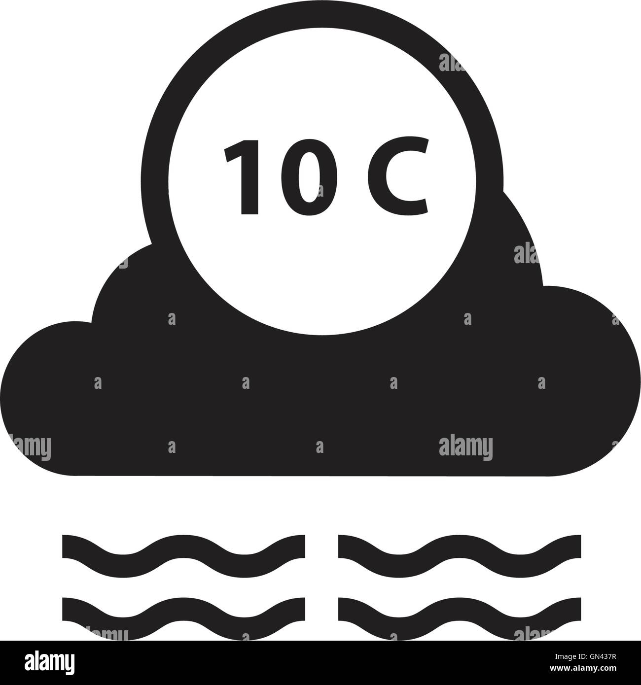 Windy weather signs Stock Vector Images - Alamy