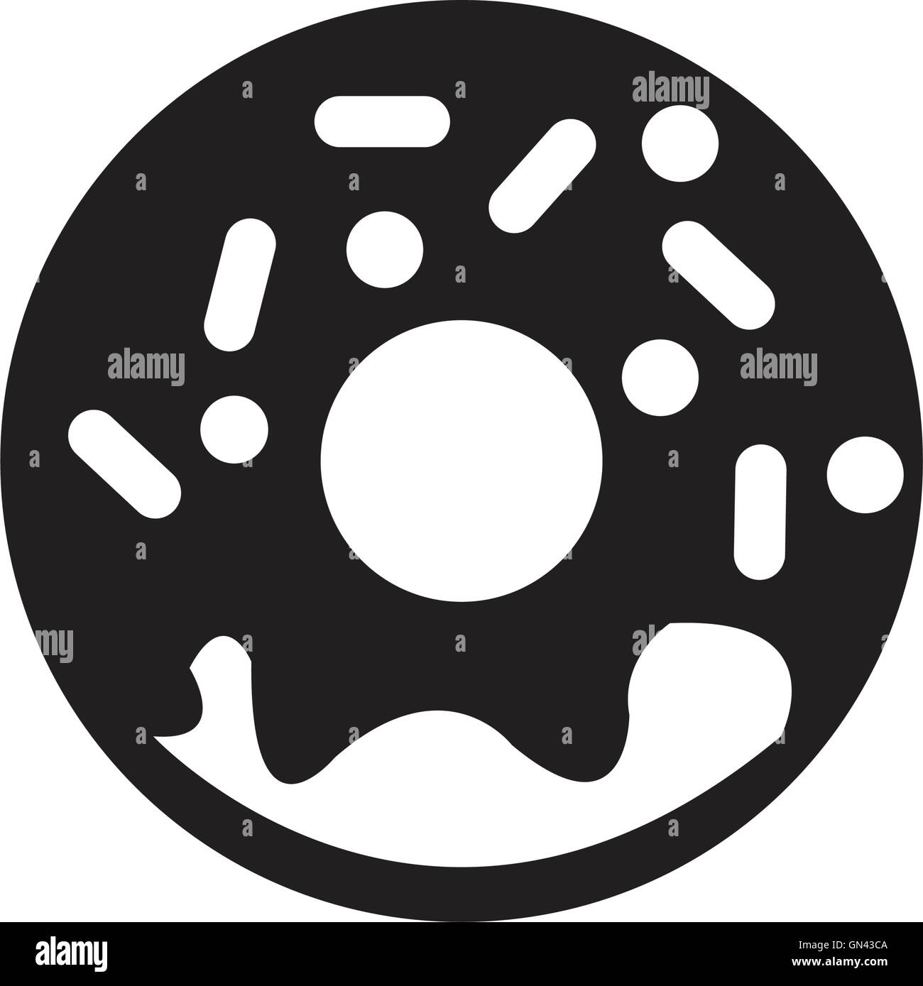 Donut icon hi-res stock photography and images - Alamy