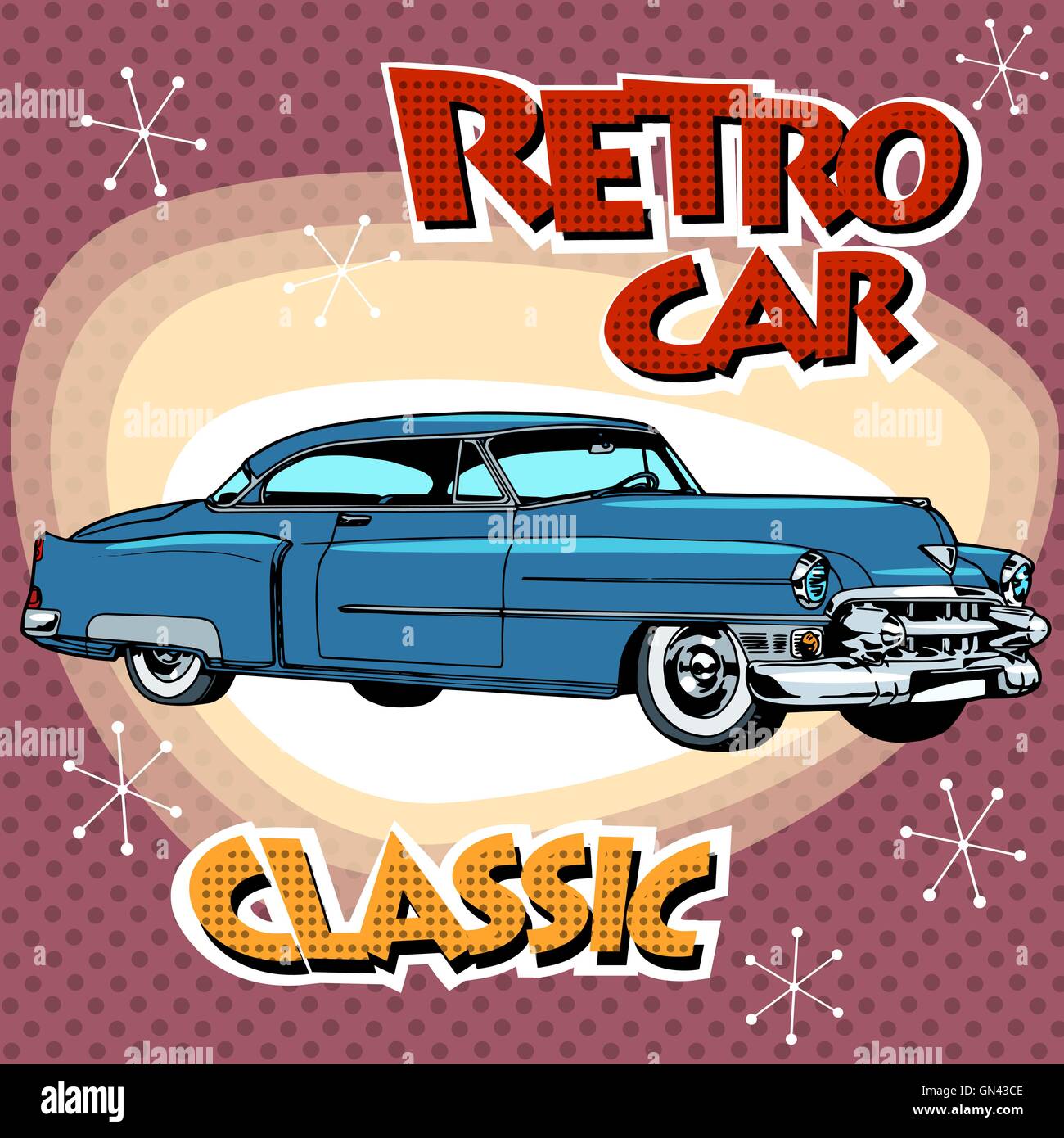 Classic comic Stock Vector Images - Alamy