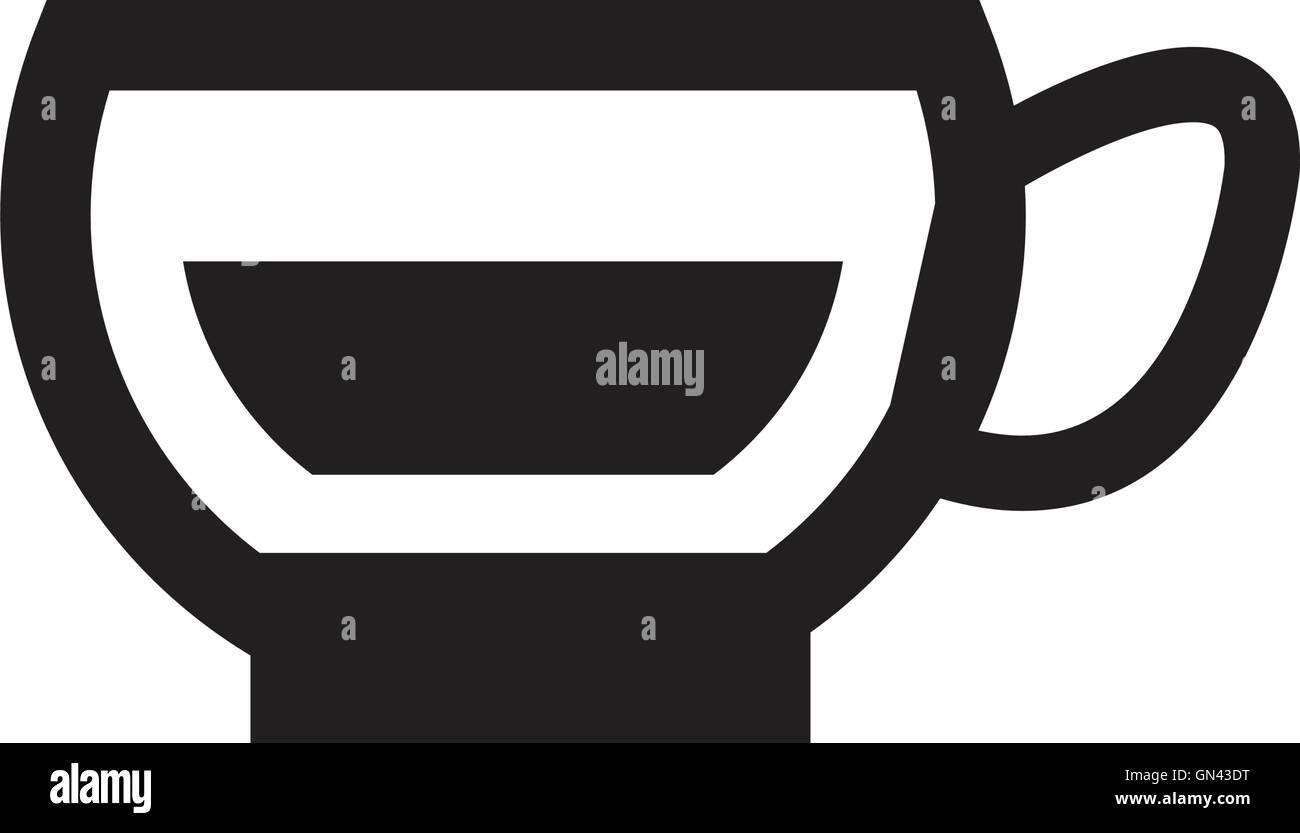 Coffee Icons with White Background Stock Vector Image & Art - Alamy