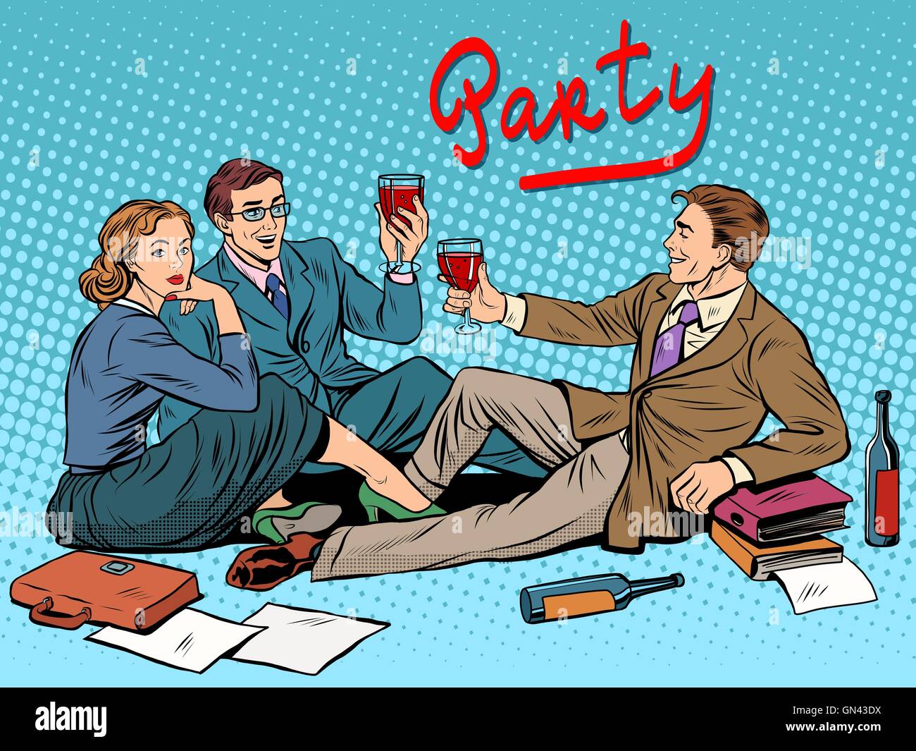 Champagne breakfast Stock Vector Images - Alamy