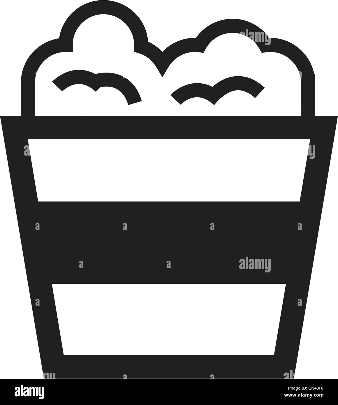 Vector popcorn icon Stock Vector Image & Art - Alamy