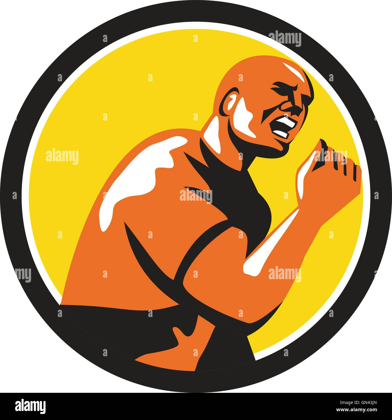 Man and angle Stock Vector Images - Alamy