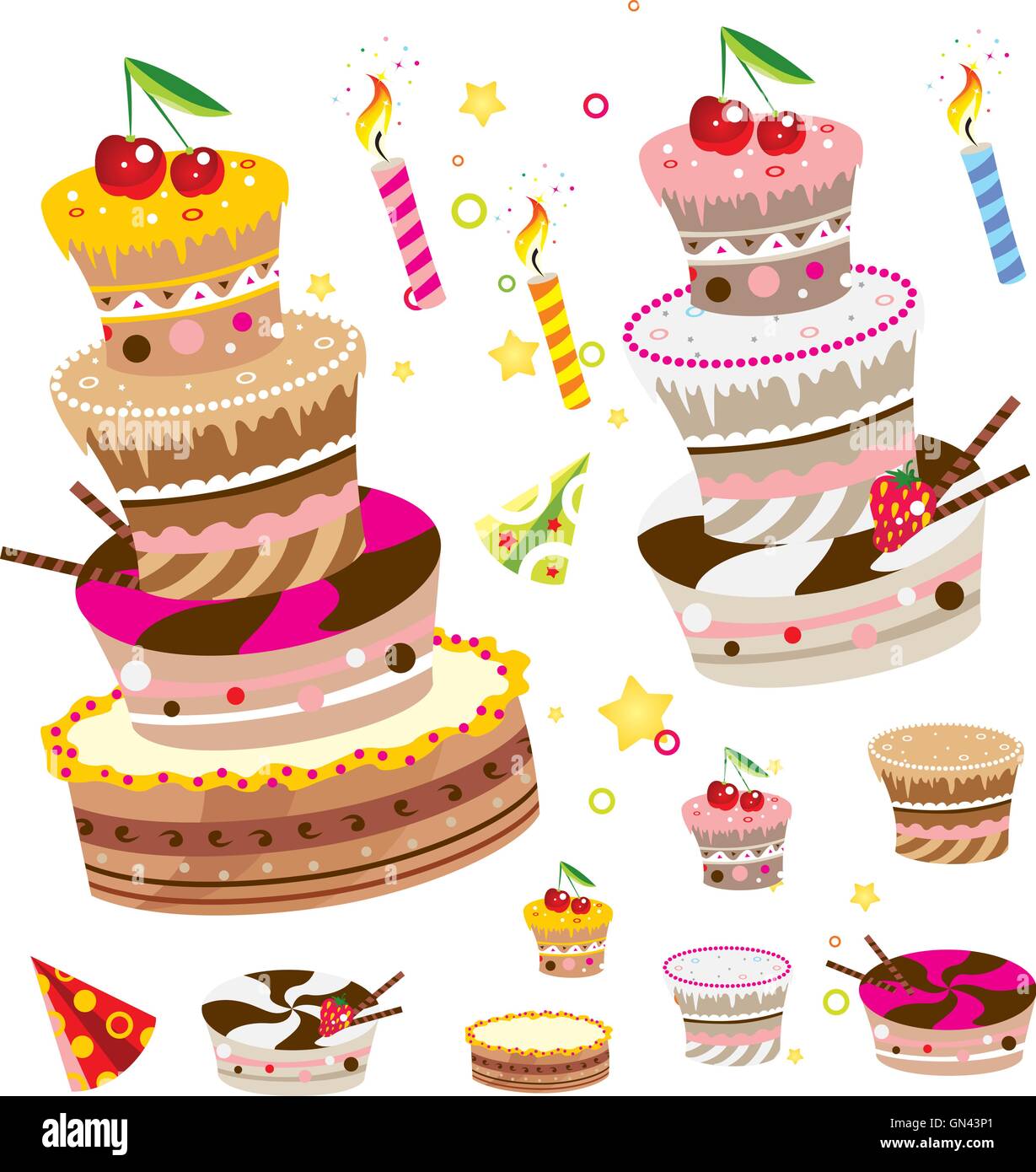 ,candy Stock Vector Images - Alamy