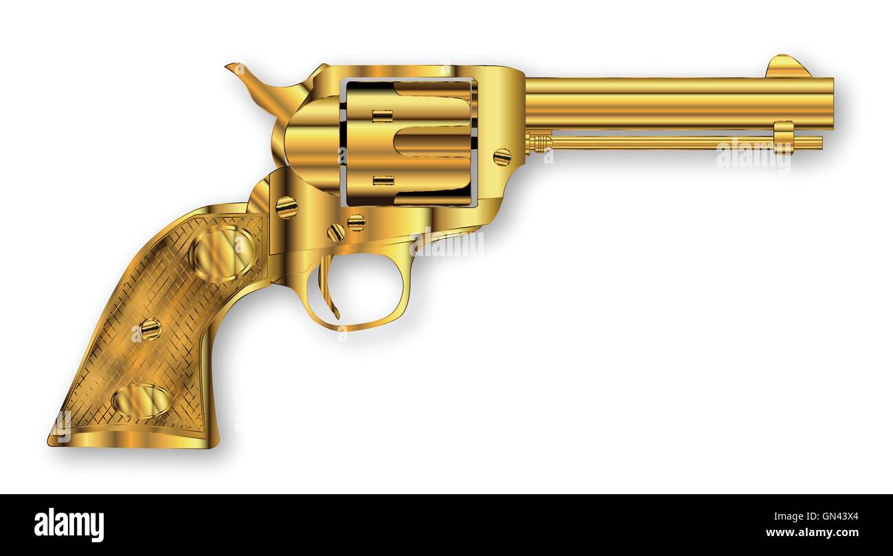 Six shooter pistol hi-res stock photography and images - Alamy