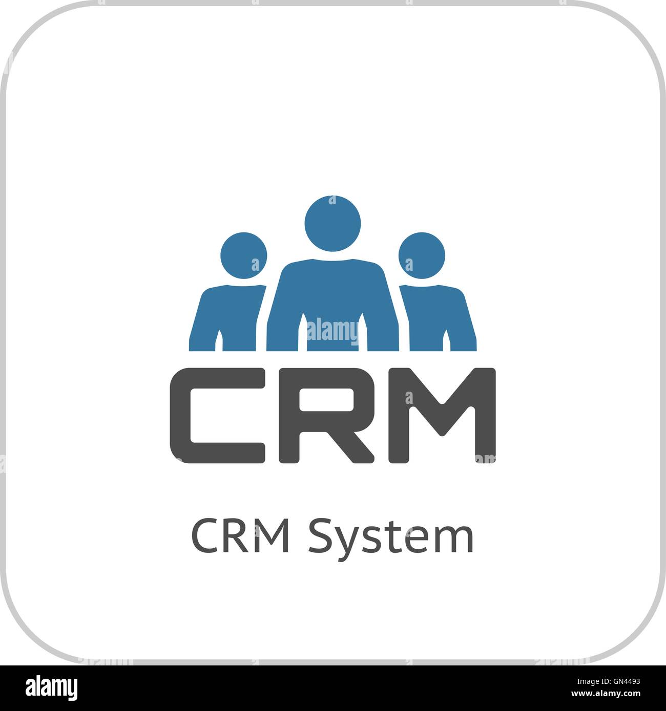 Crm system icon hi-res stock photography and images - Alamy