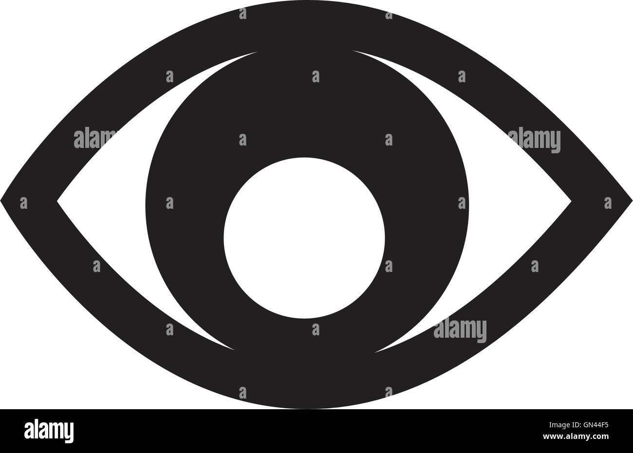 Eye icon vector Stock Vector Images - Alamy