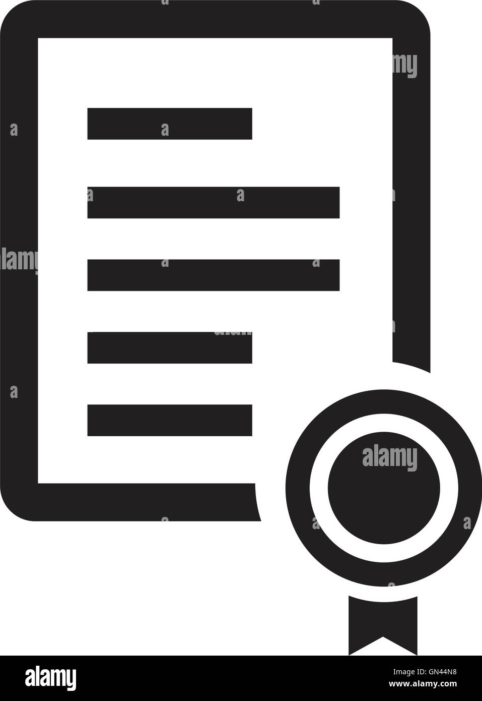 Roll paper icon simple Stock Vector Images - Alamy