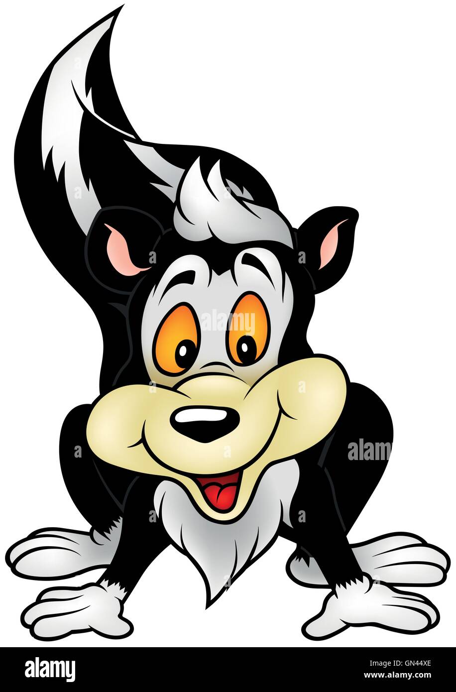 Cartoon skunk hi-res stock photography and images - Alamy