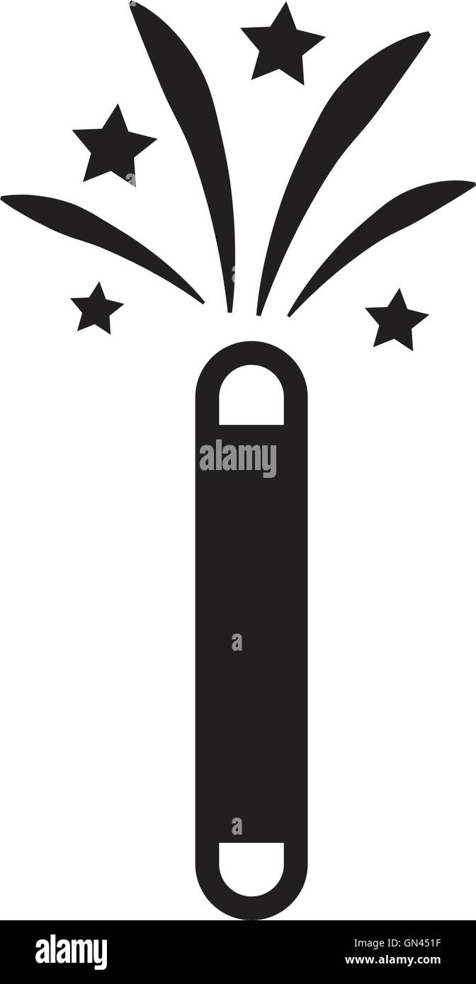 Firework icon Stock Vector Images - Alamy