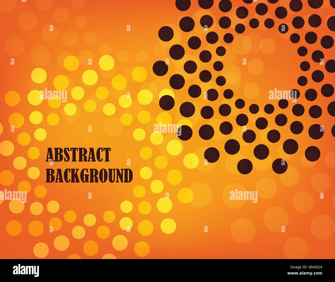 orange abstract background. vector Stock Vector Image & Art - Alamy