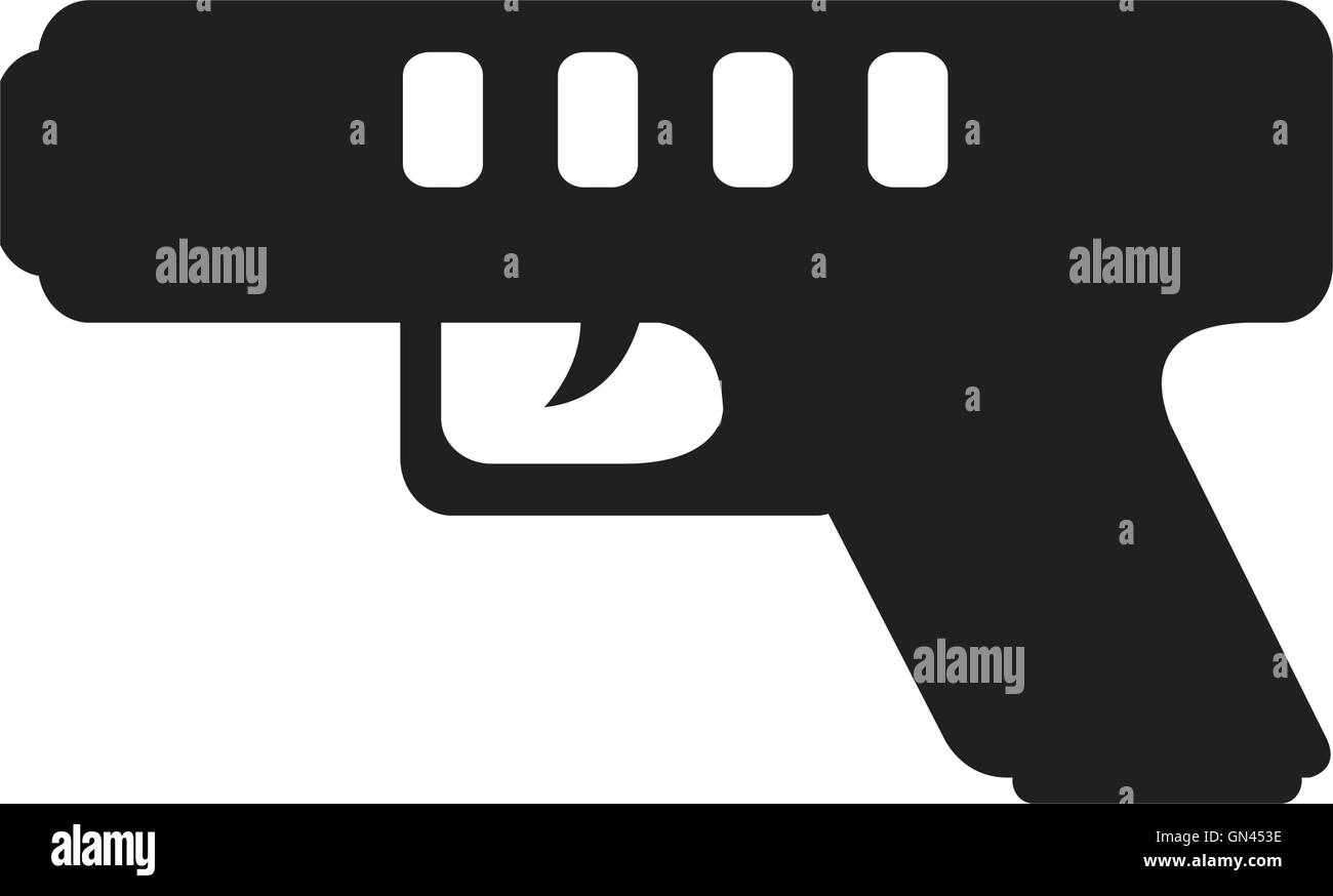 Handgun clipart Stock Vector Images - Alamy