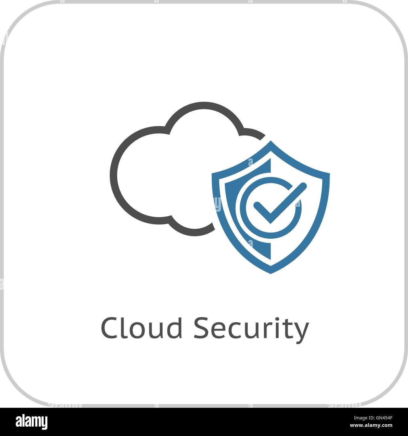 Cloud data protect logo hi-res stock photography and images - Alamy