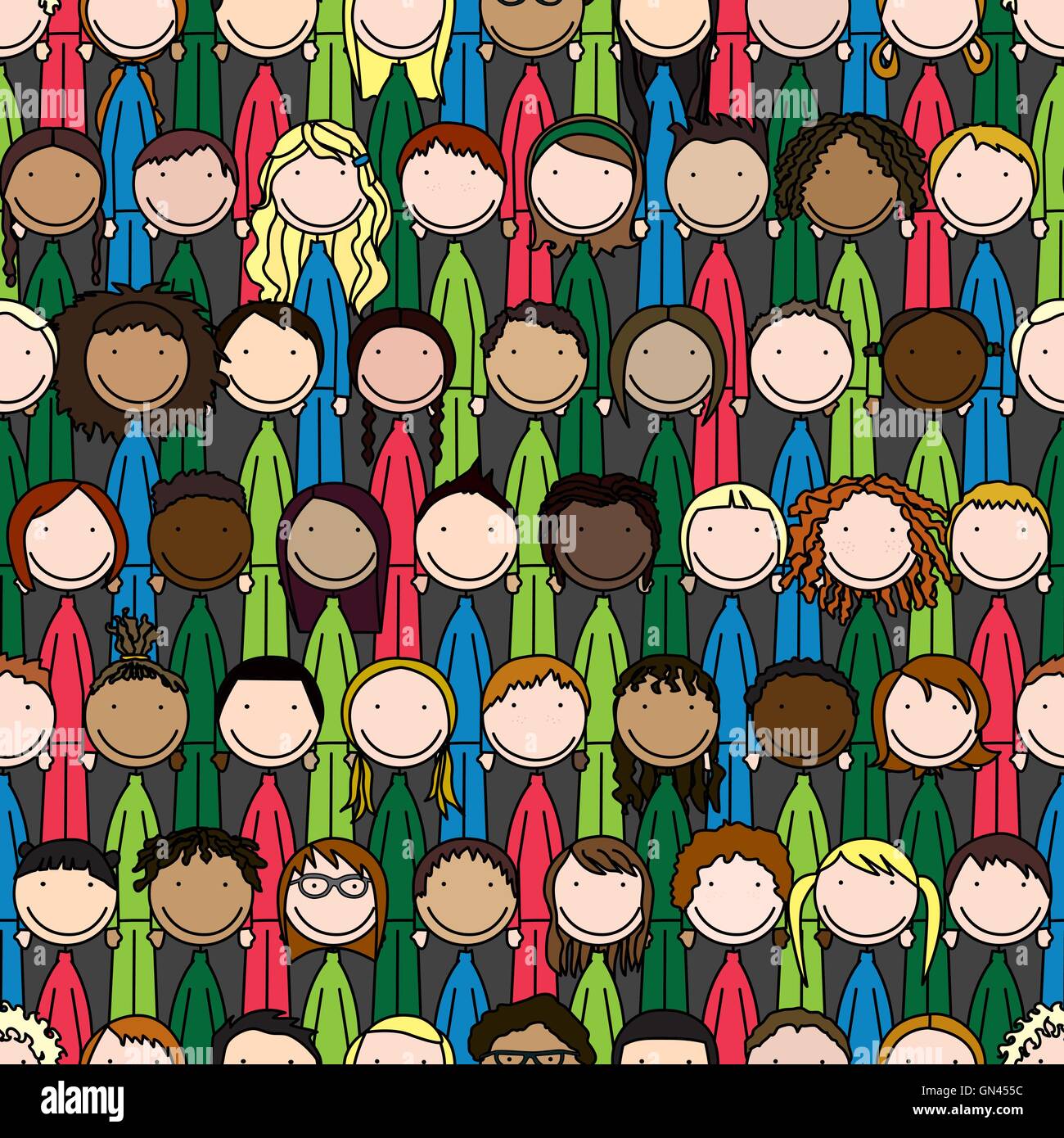 Kids pattern hi-res stock photography and images - Alamy