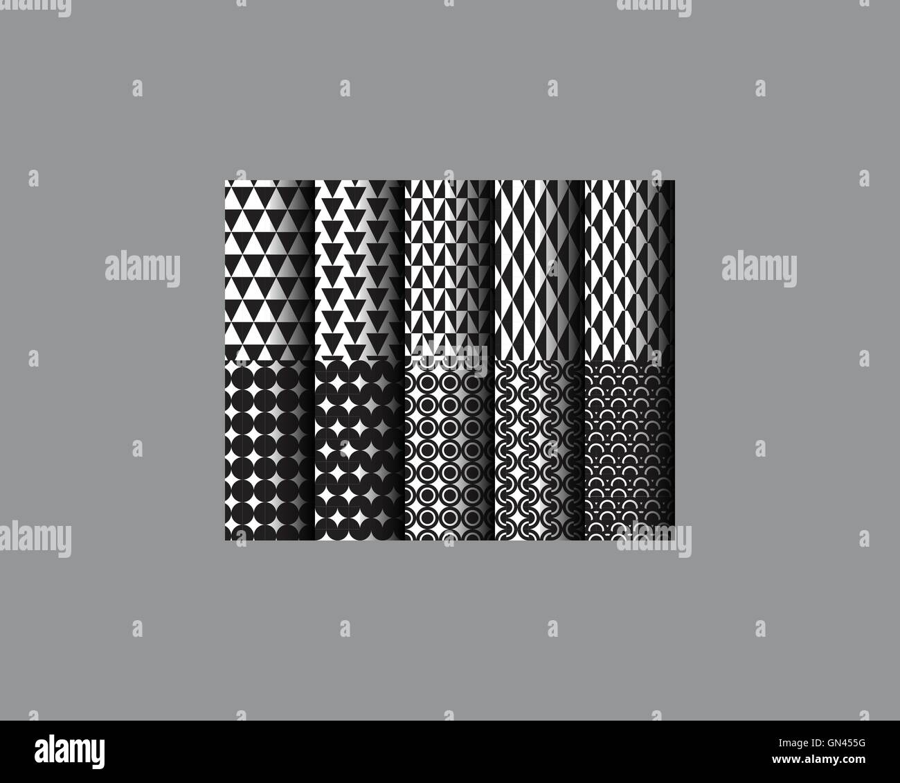 Geometric Style Pattern 001 Stock Vector Image & Art - Alamy