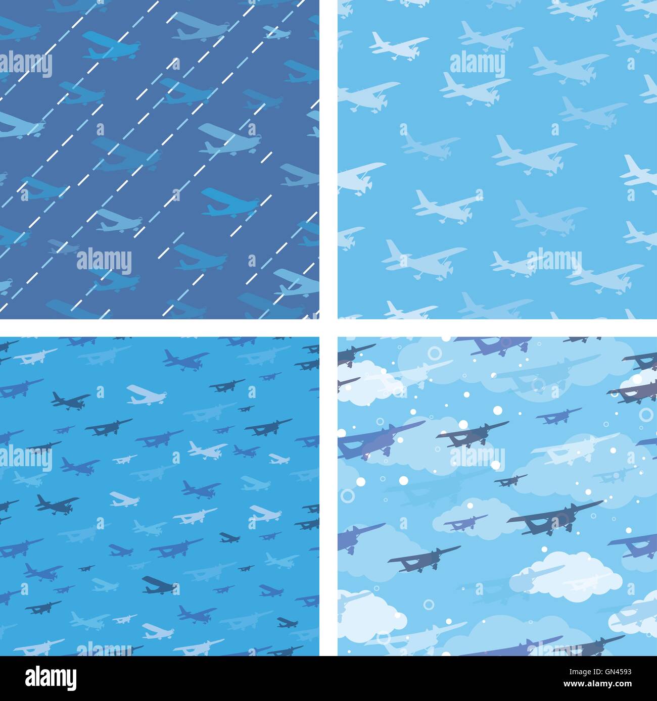 Airplane patterns hi-res stock photography and images - Alamy
