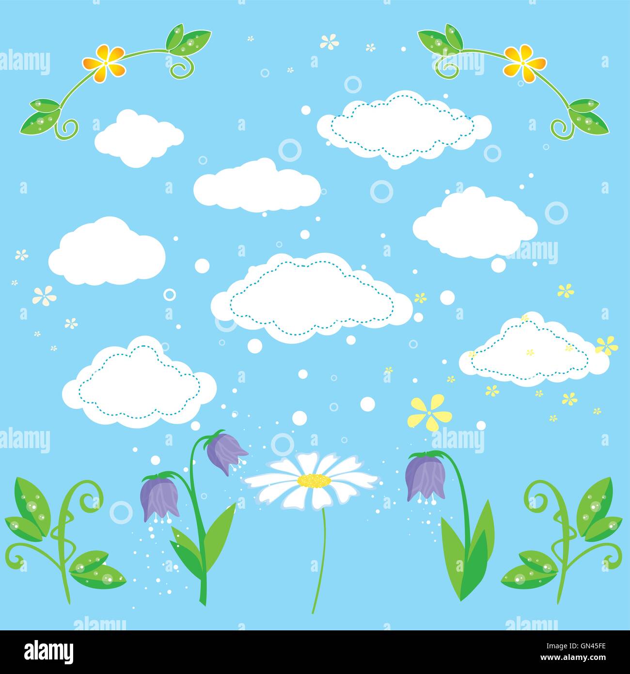 Nature design elements Stock Vector Image & Art - Alamy