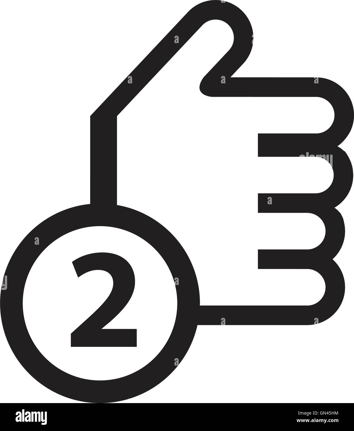 Hand grip icon hi-res stock photography and images - Alamy