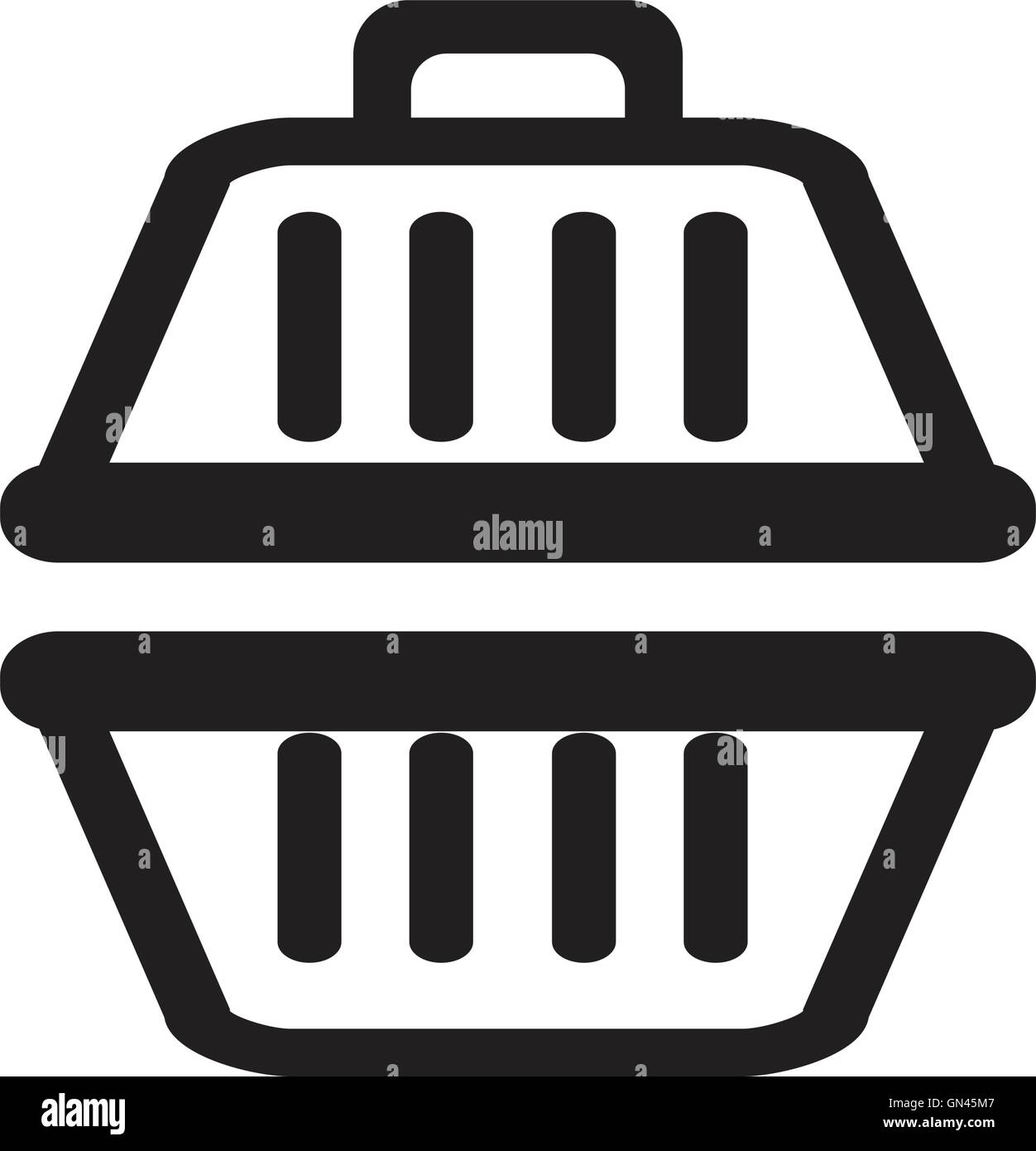 Hanging shelter Stock Vector Images - Alamy