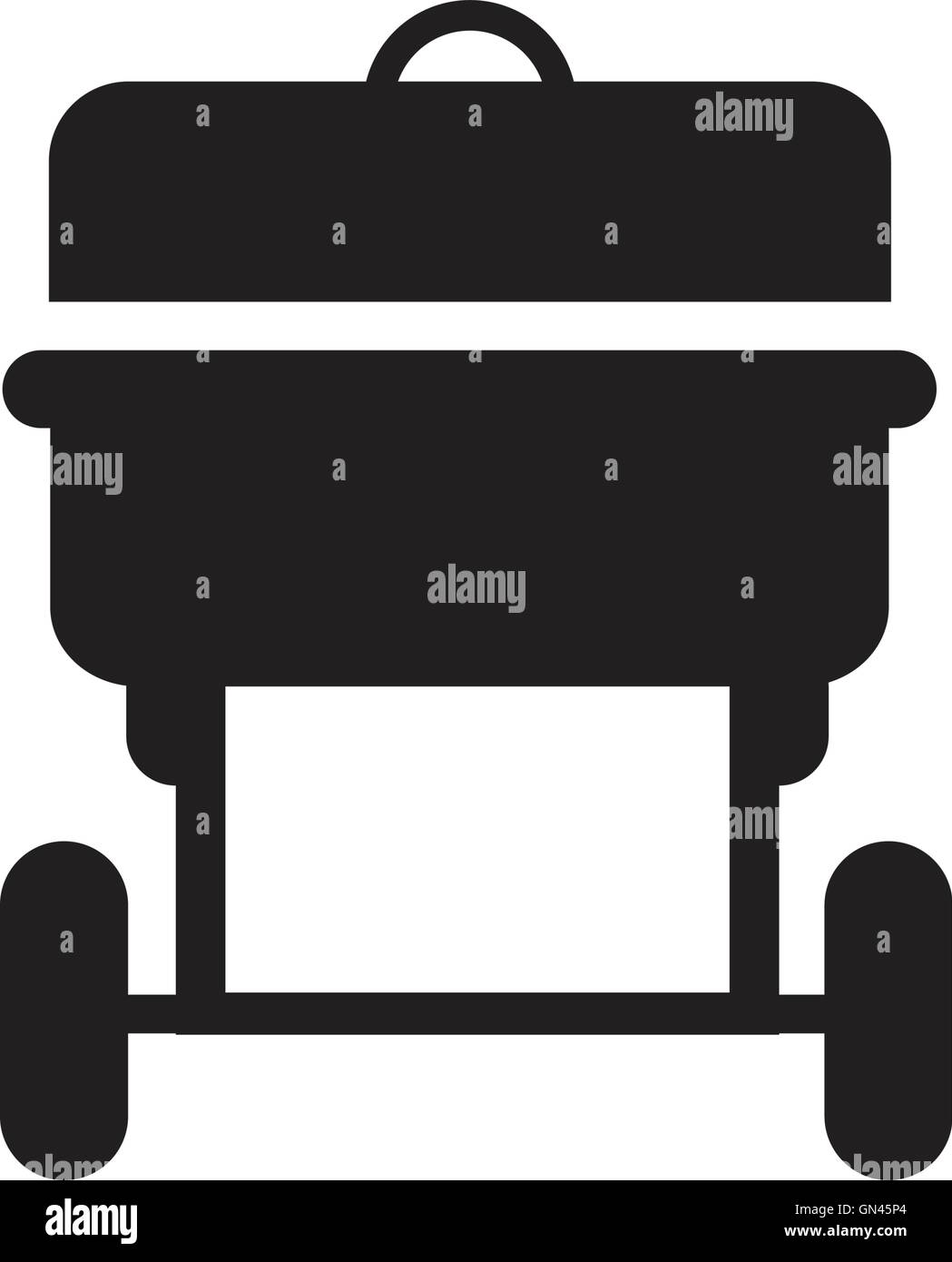 Grill steak bbq outdoor Stock Vector Images - Alamy