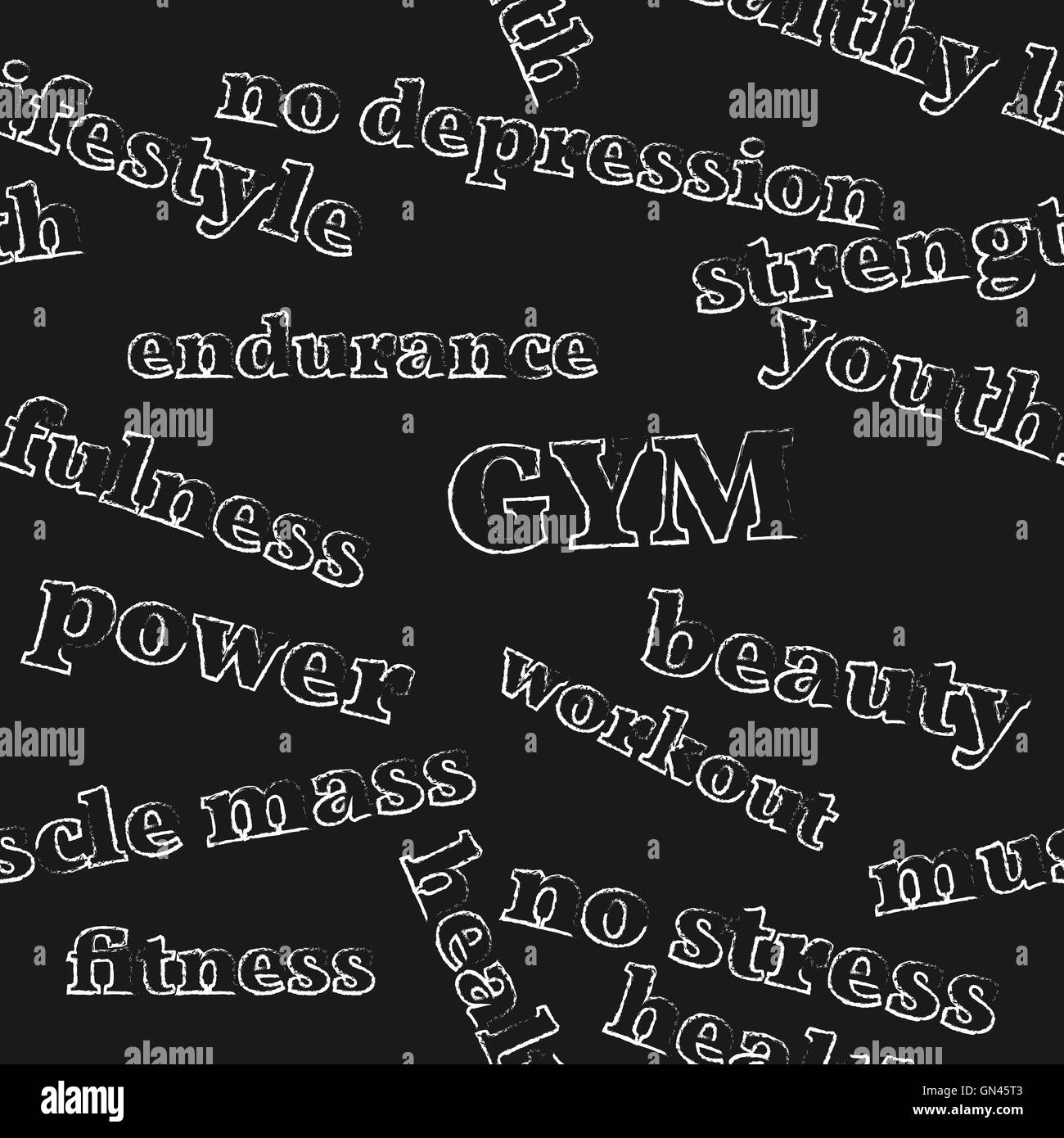 Seamless background gym, vector illustration Stock Vector Image & Art ...