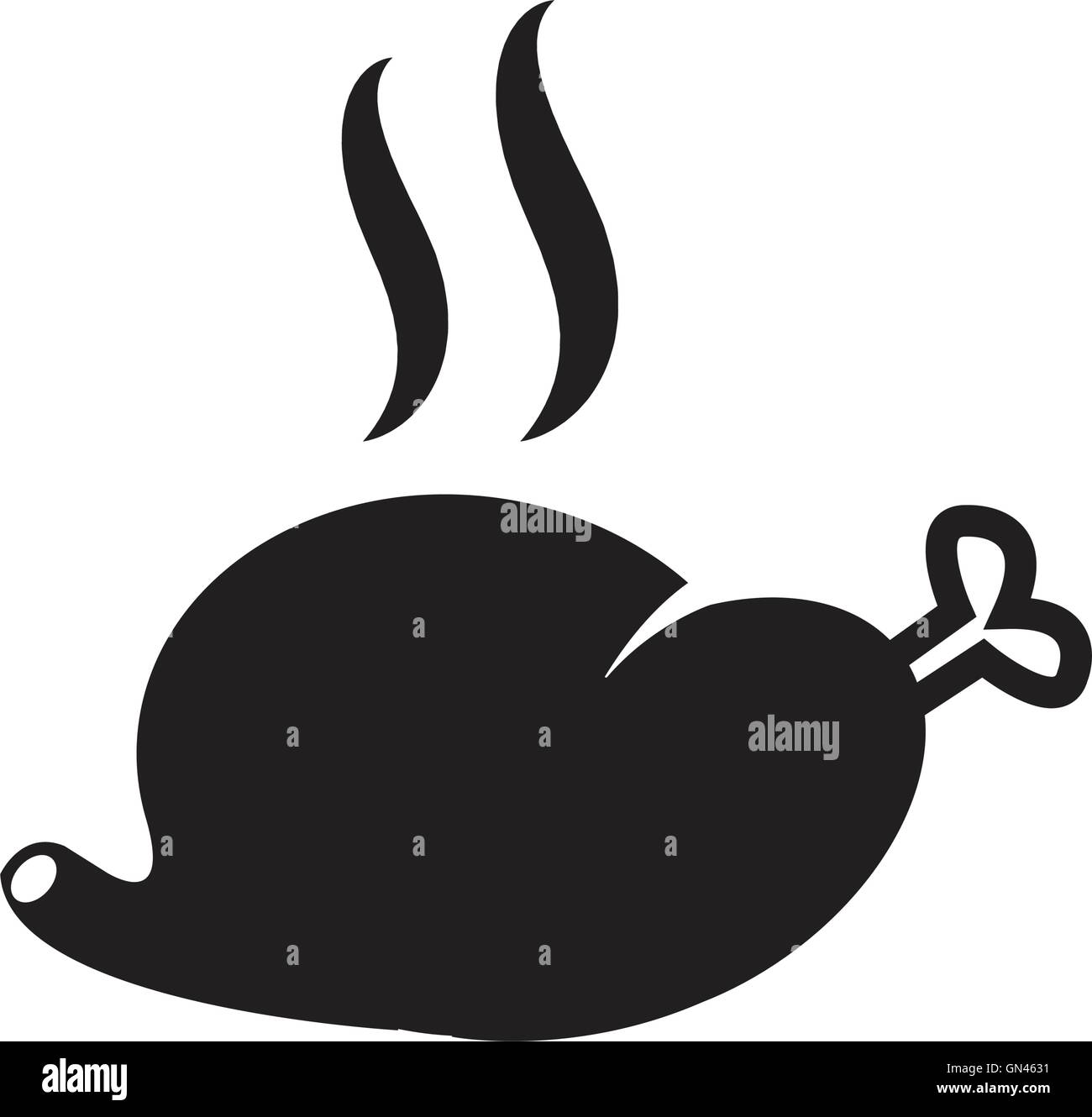 Glazed roast Stock Vector Images - Alamy