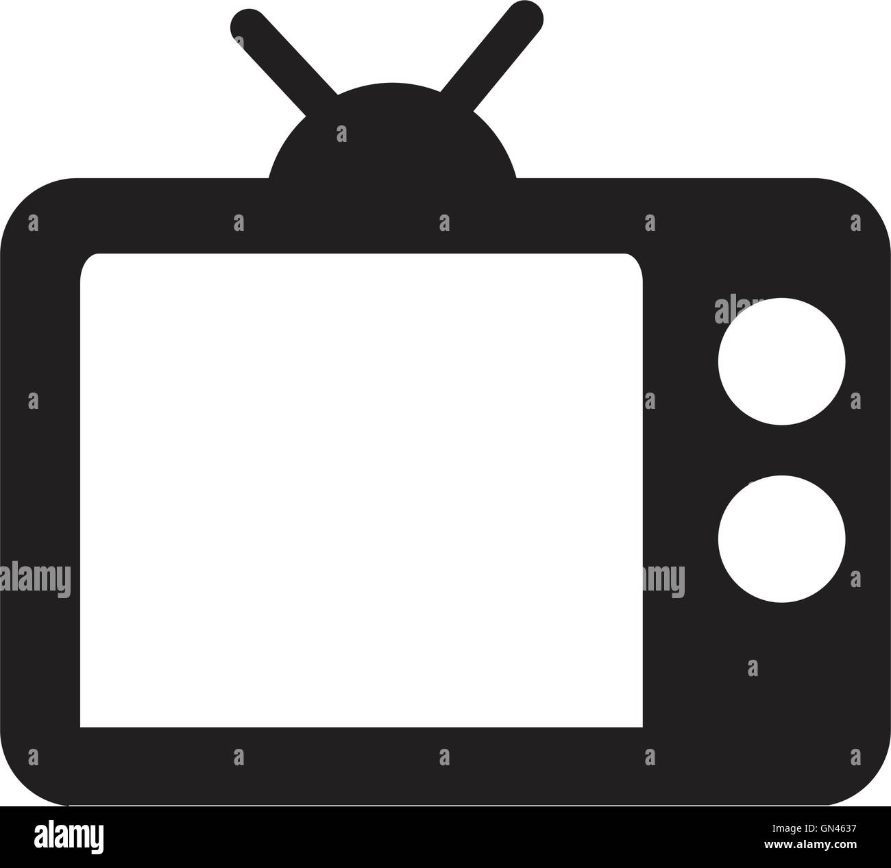 TV vector icon Stock Vector Image & Art - Alamy