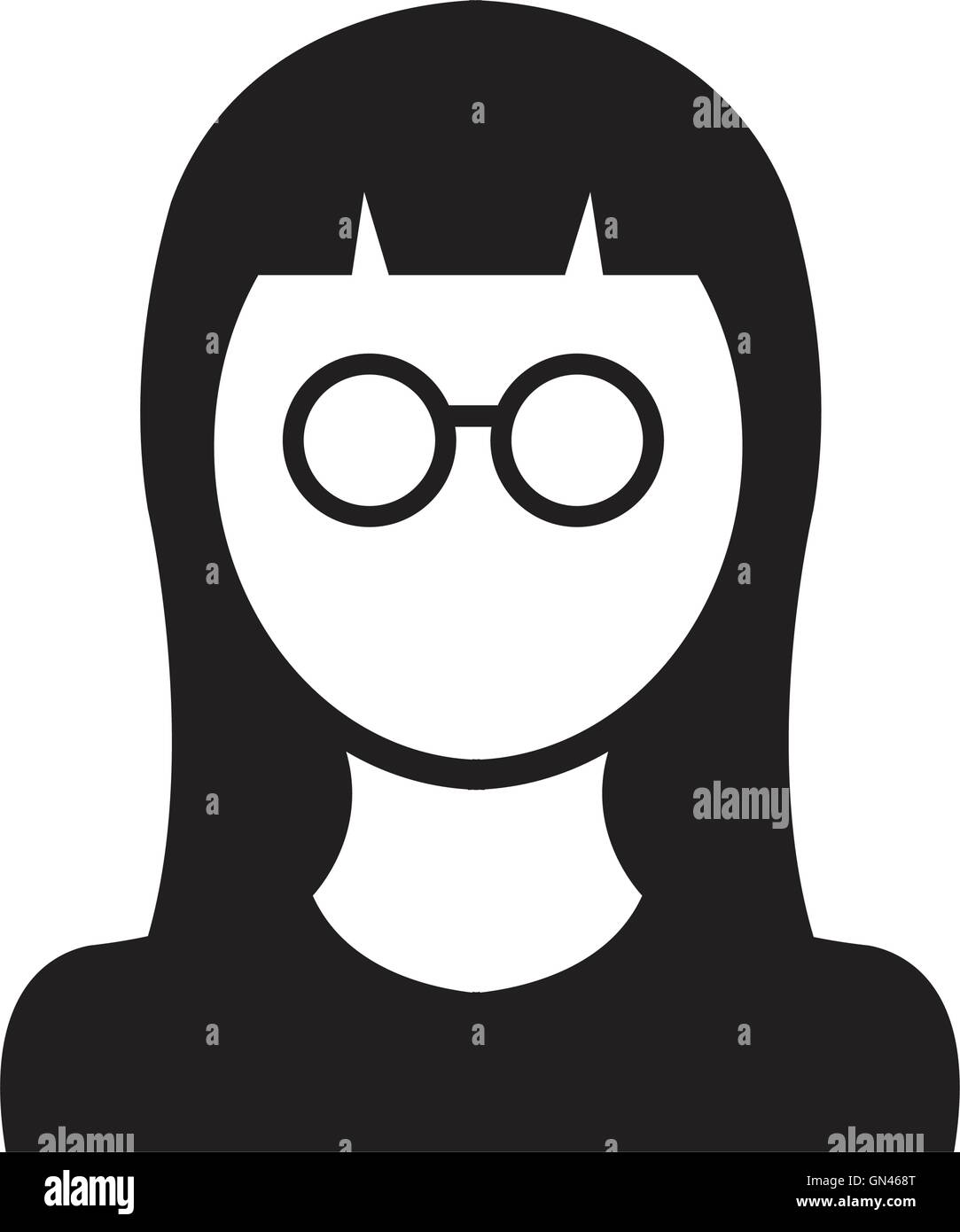 Black woman computer suit Stock Vector Images - Alamy