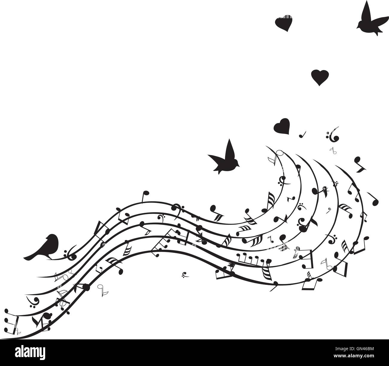 Musical Ideas Stock Vector Images - Alamy