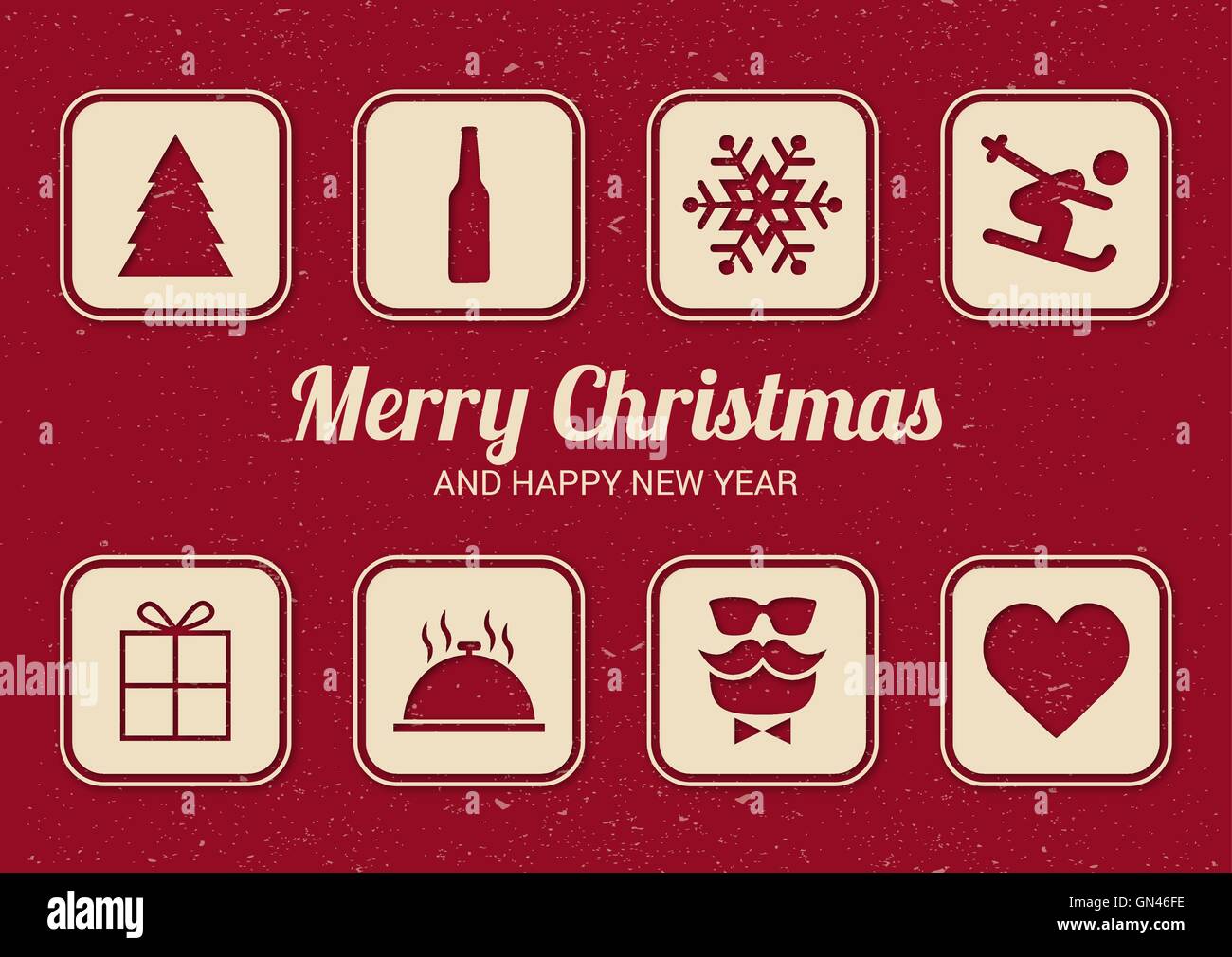 Snowflake drink Stock Vector Images - Alamy