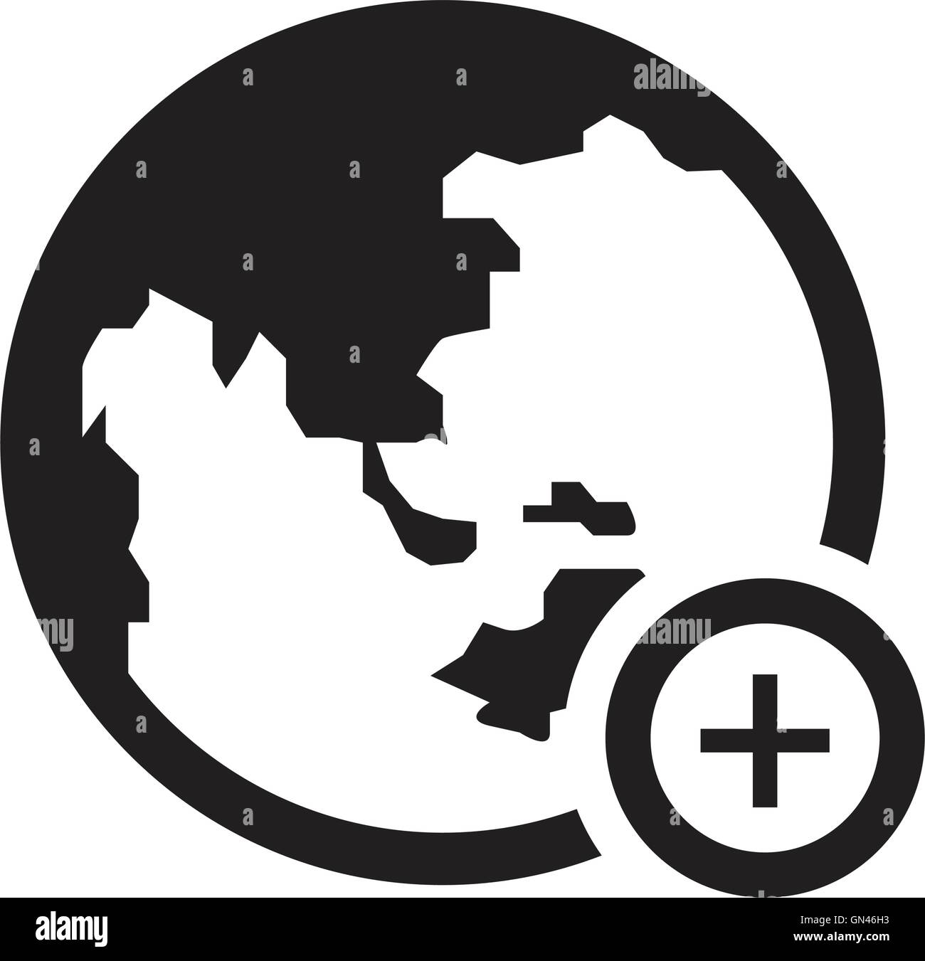 Earth vector icon Stock Vector Image & Art - Alamy