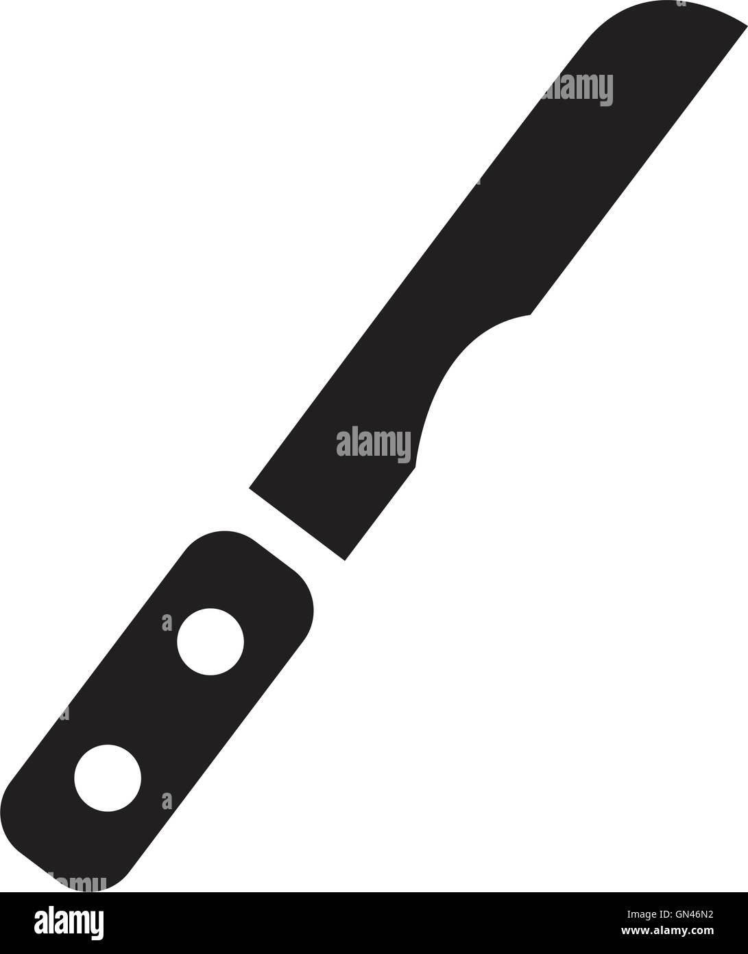 Rusted knife Stock Vector Images - Alamy