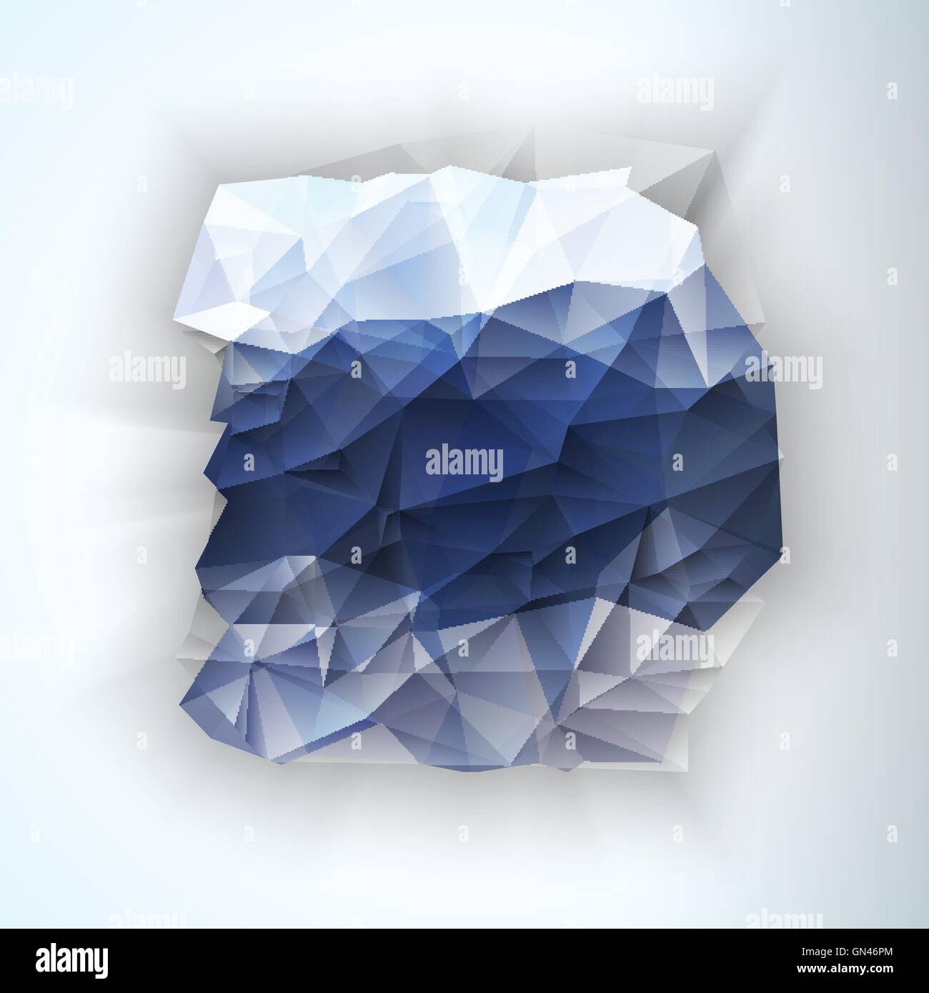 Geometric Triangular Abstract Vector Background Stock Vector Image ...