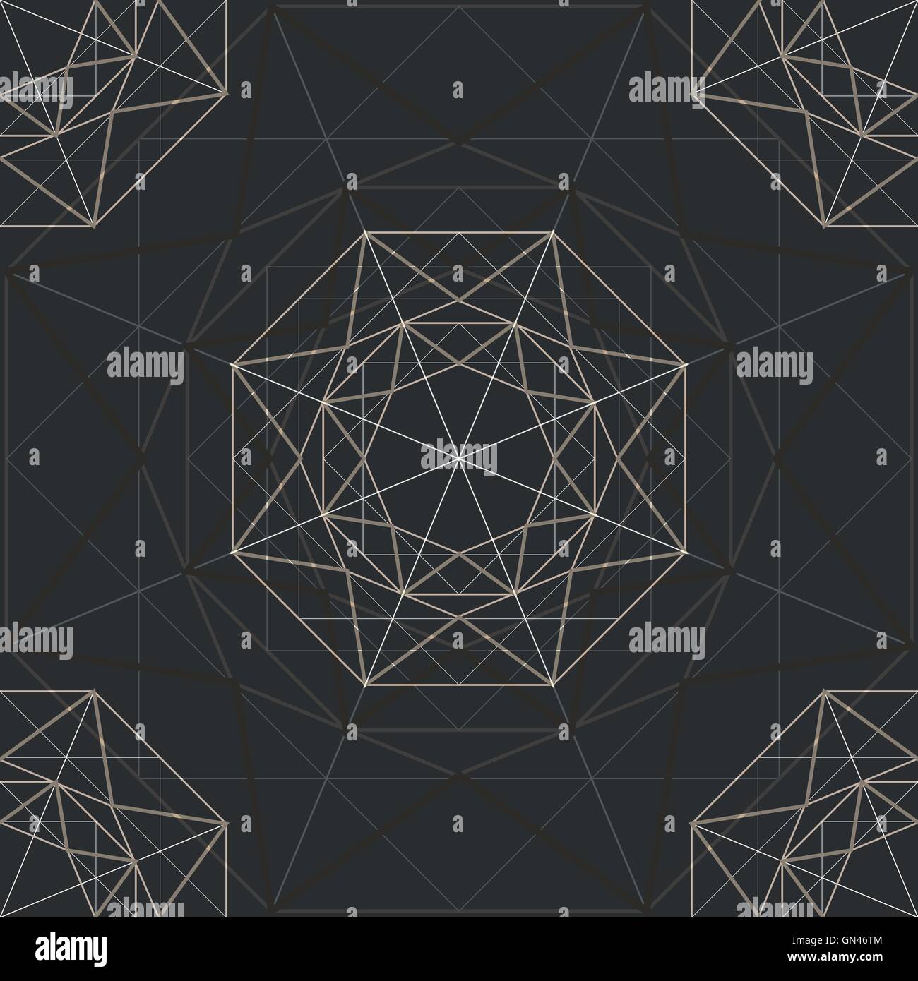 Star diamond pattern Stock Vector Images - Alamy
