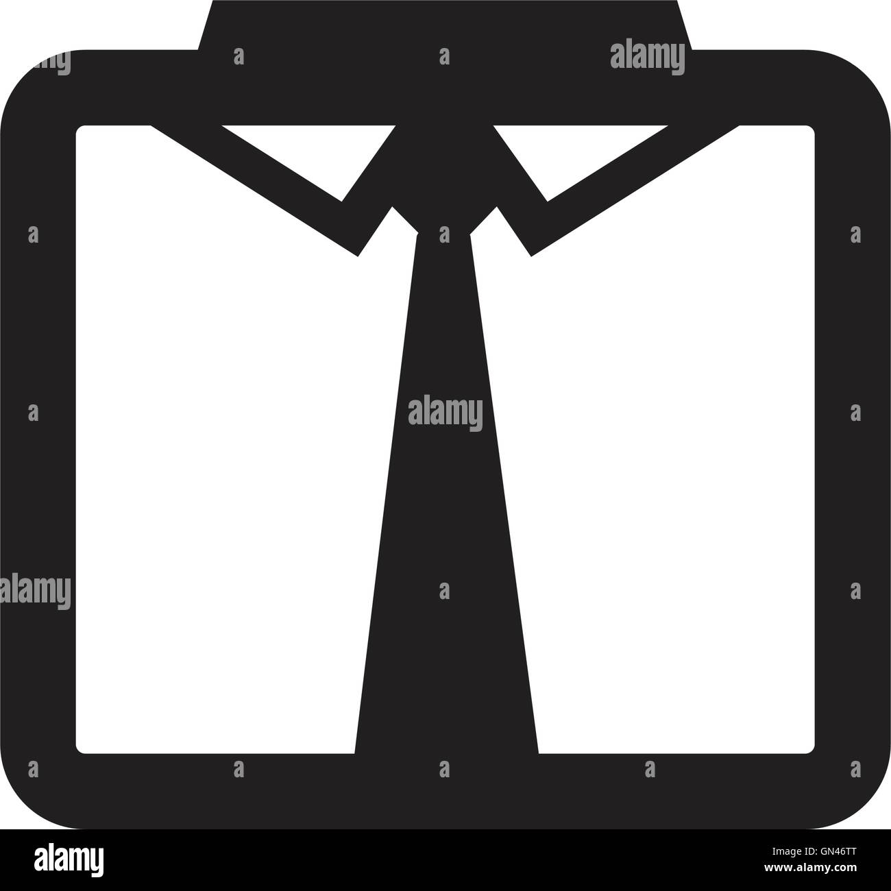 long sleeves shirt icon Stock Vector Image & Art - Alamy