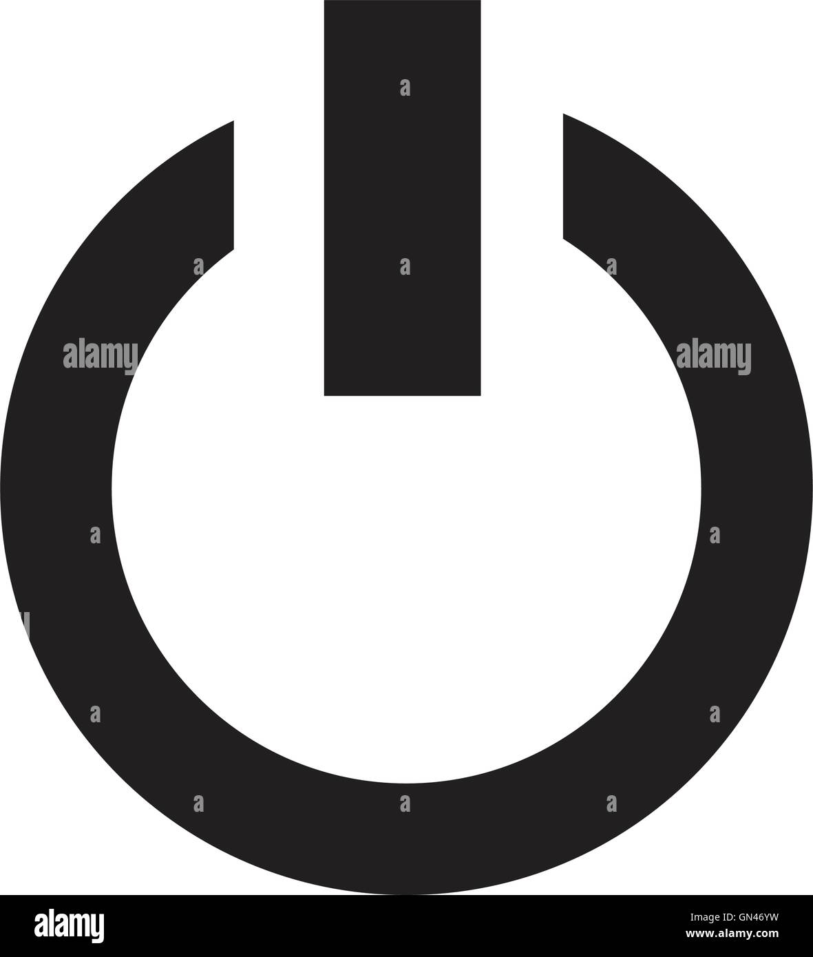 Turn off the power Stock Vector Images - Alamy