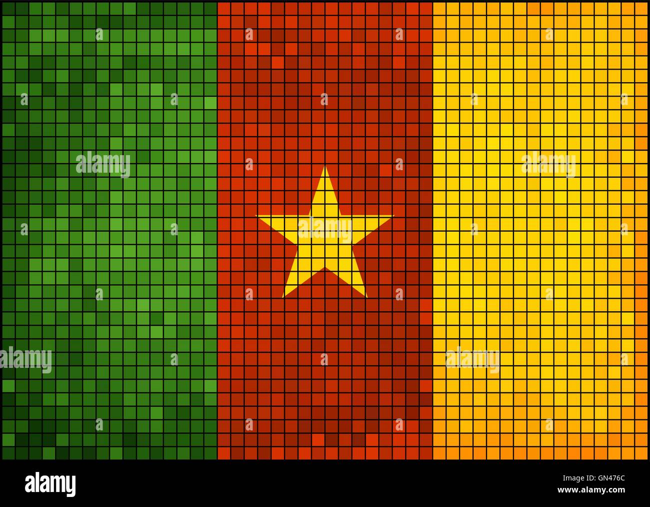 Flag of Cameroon Stock Vector Image & Art - Alamy