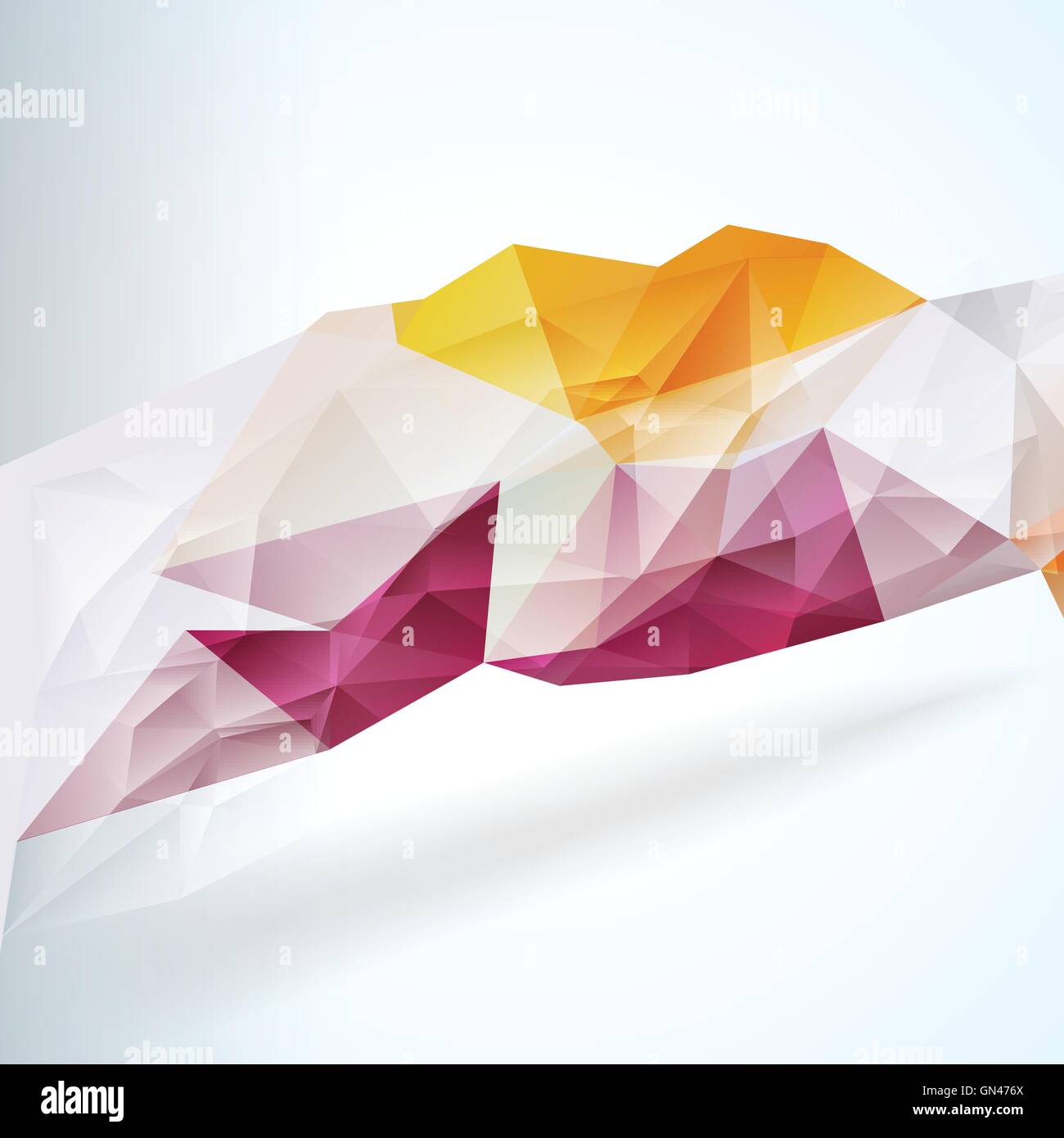 Triangular plum Stock Vector Images - Alamy