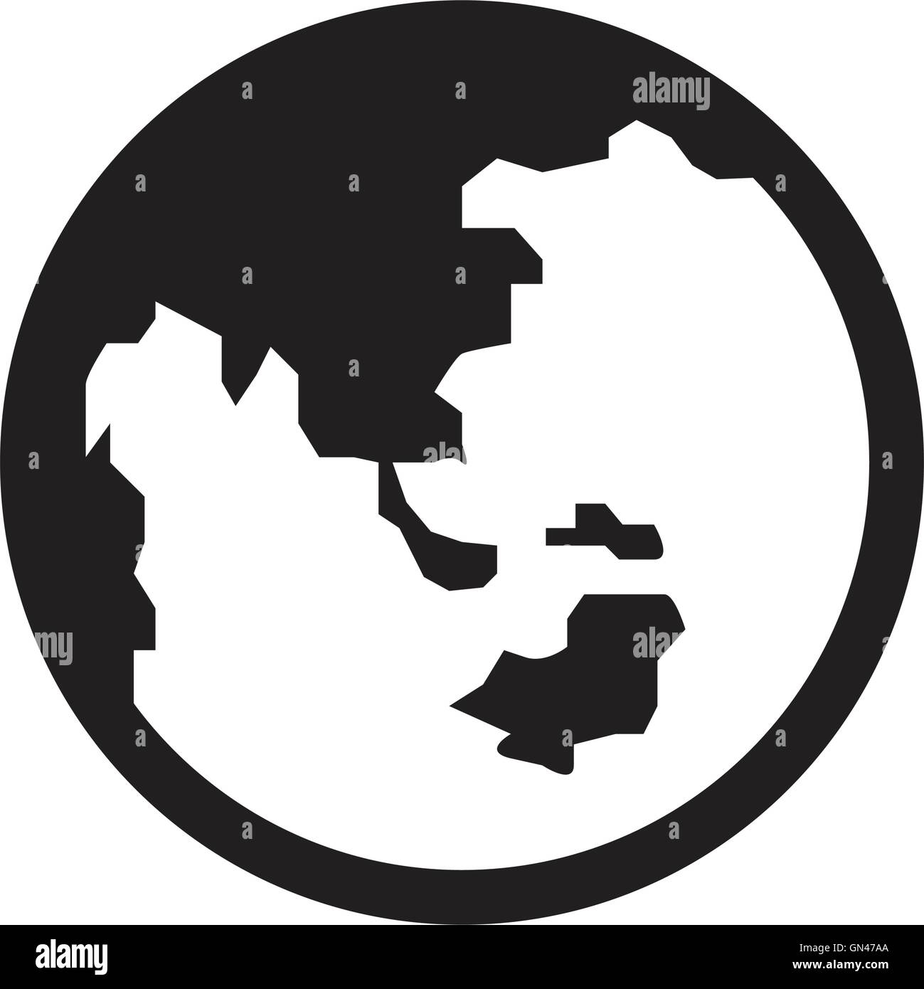 Earth vector icon Stock Vector Image & Art - Alamy