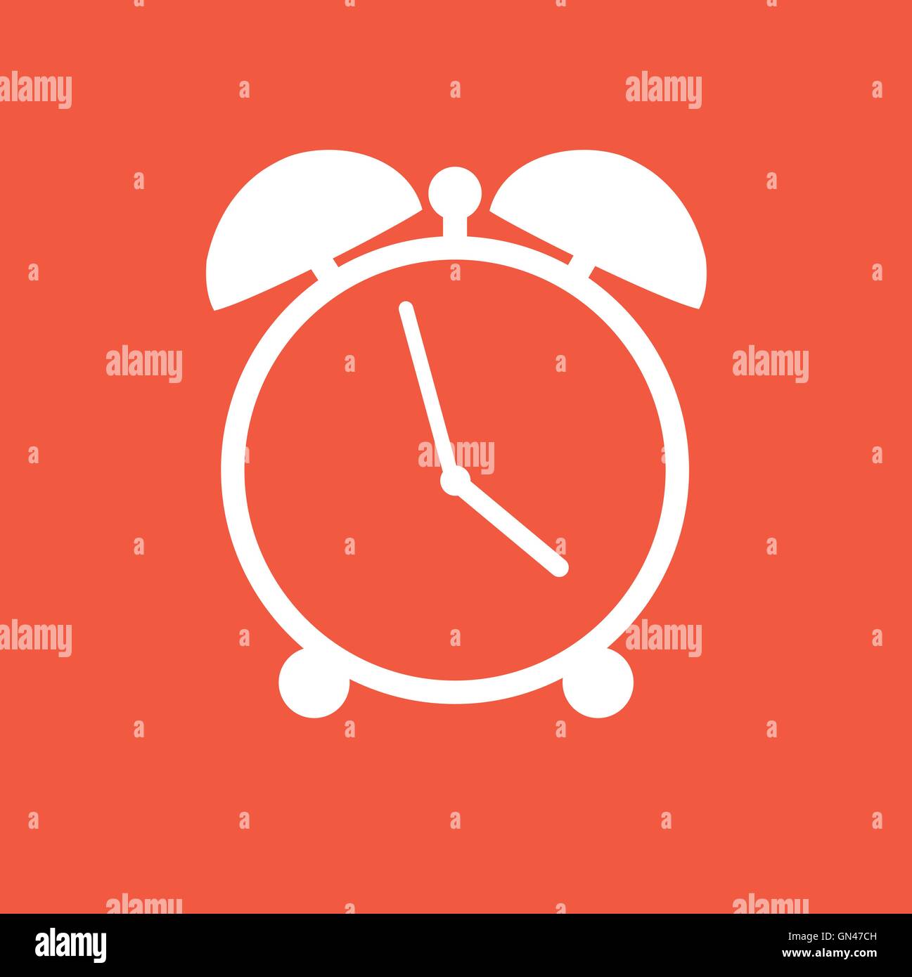 Analog clock icon in Stock Vector Images - Alamy