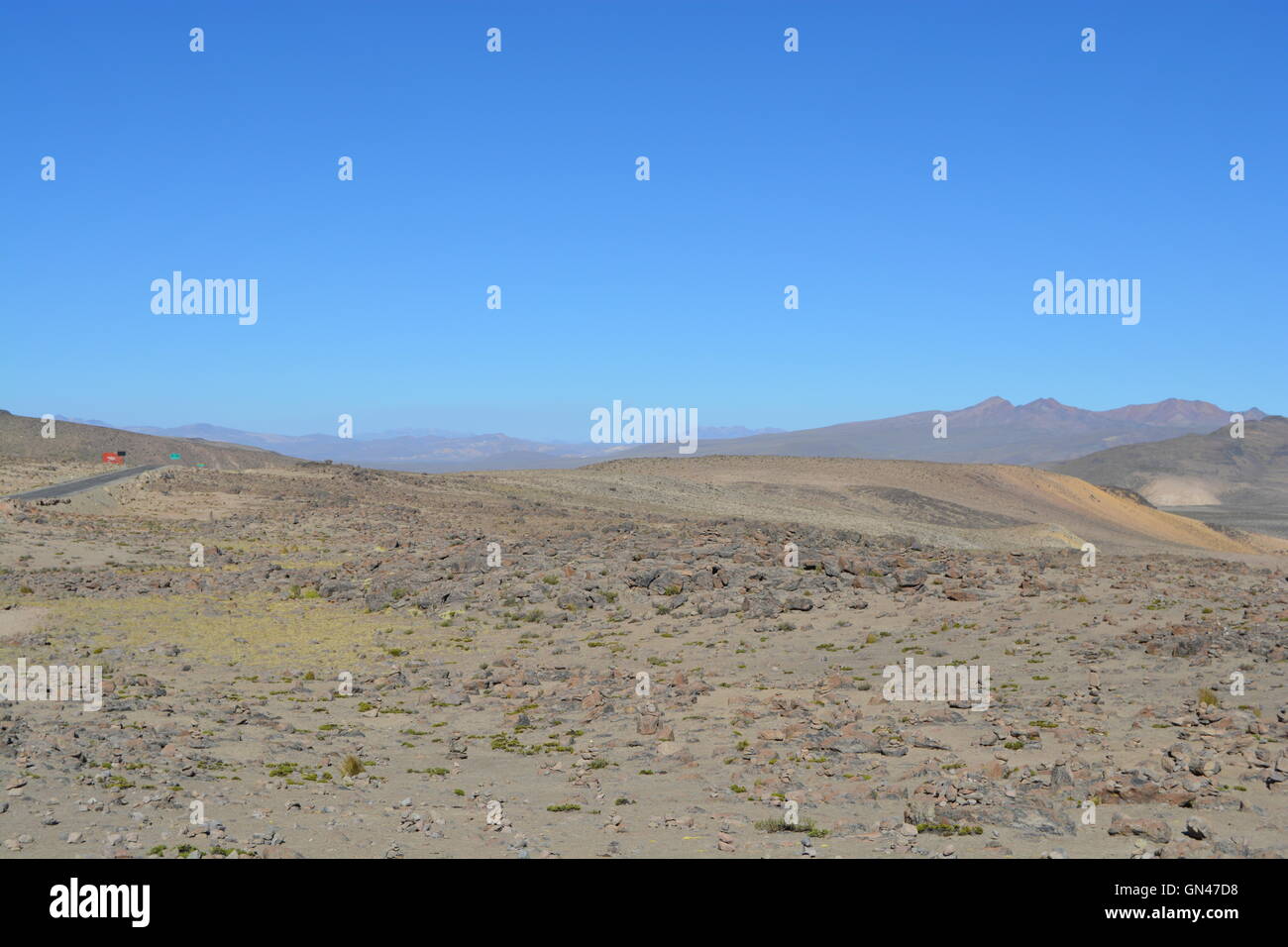 Misti Volcano, stratovolcano in the Andes of southern Peru Stock Photo ...