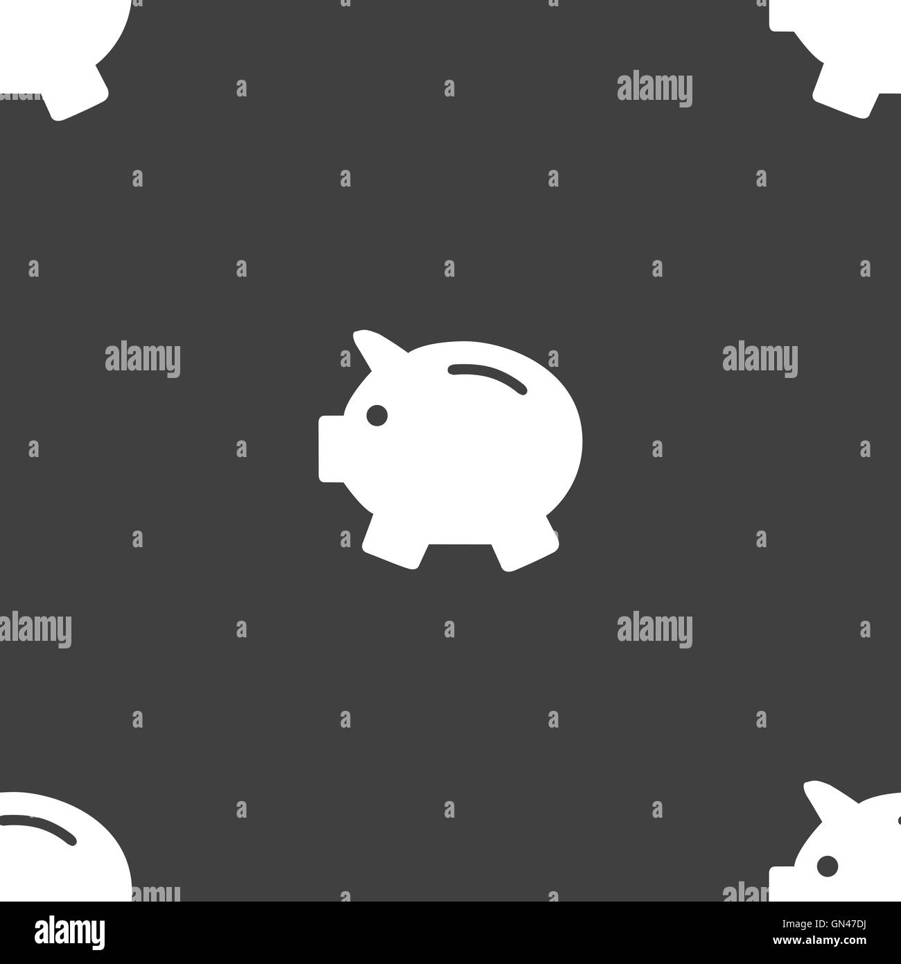 Piggybank cartoon Black and White Stock Photos & Images - Alamy