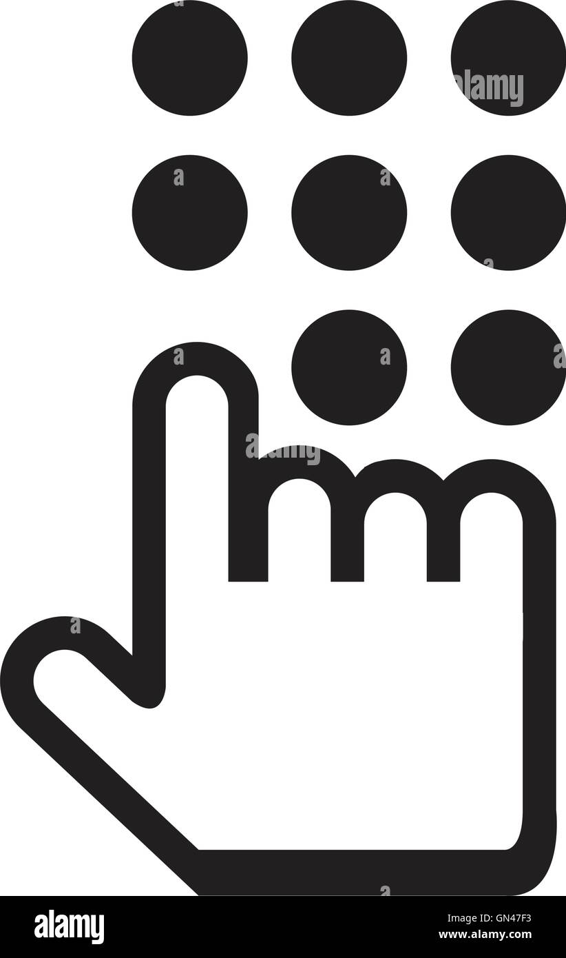 Press the button Stock Vector Image & Art - Alamy