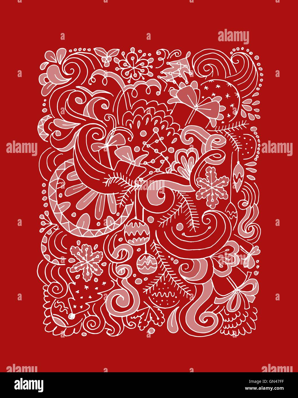 Abstract christmas pattern hi-res stock photography and images - Alamy
