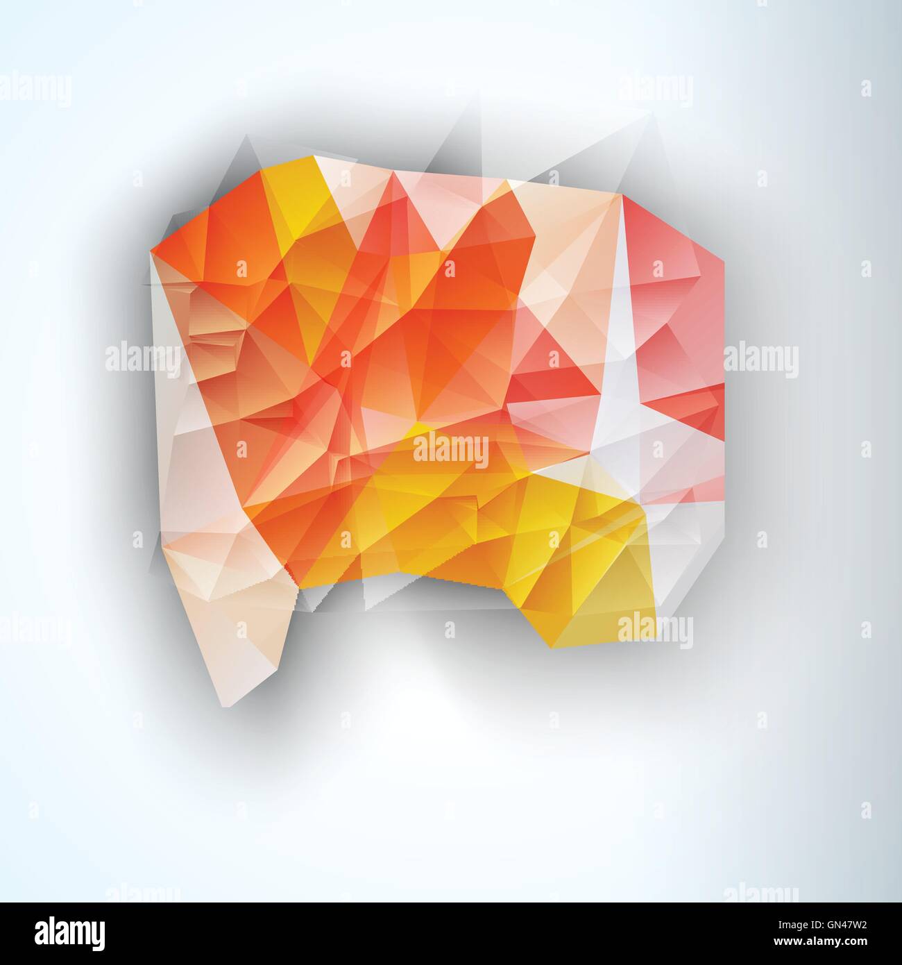 Geometric Triangular Abstract Vector Background Stock Vector Image And Art Alamy