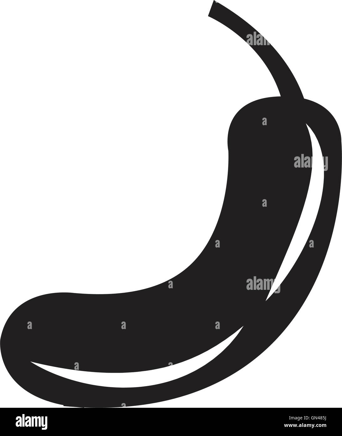 Cucumber symbol Stock Vector Images - Alamy