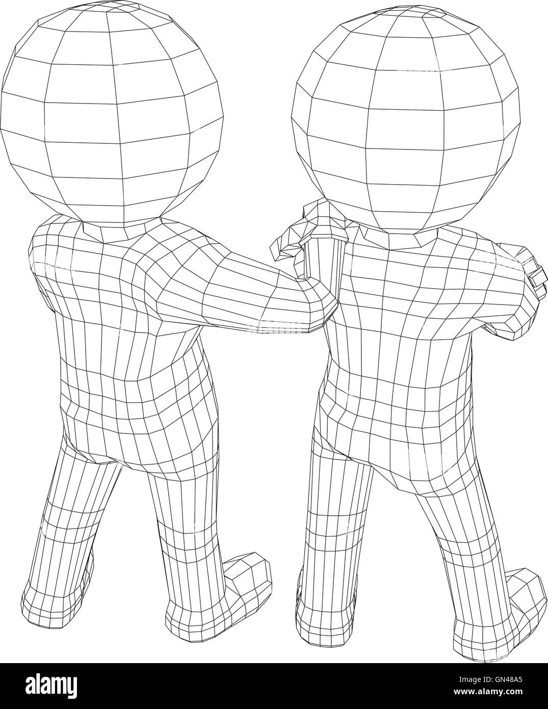 Two Chibi Friends Base