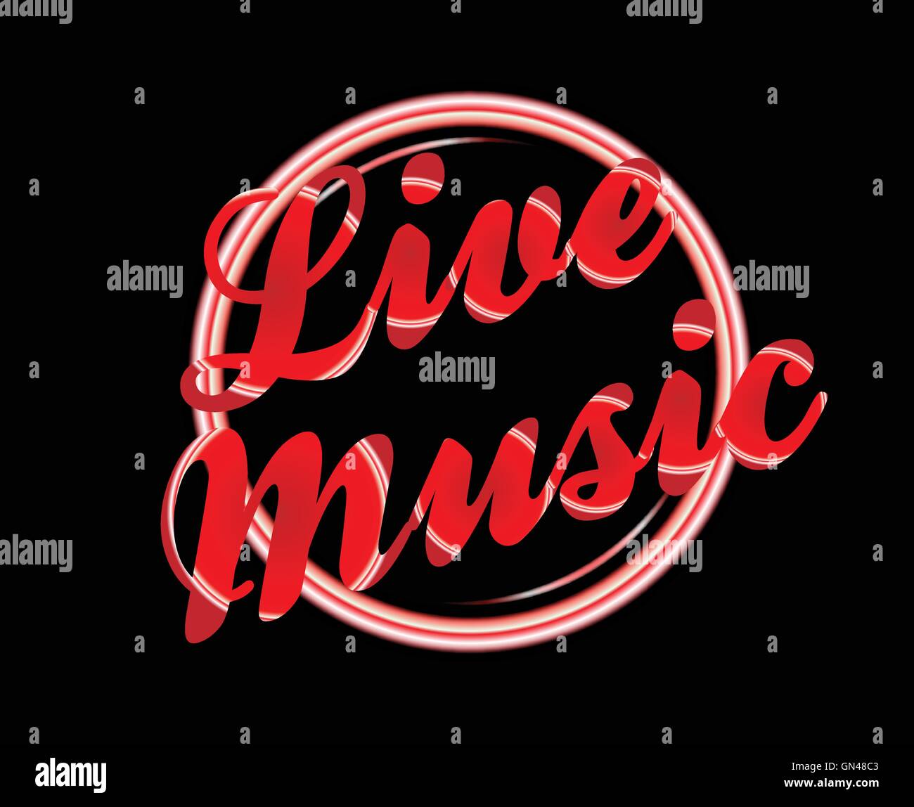 Light bar night Stock Vector Images - Alamy